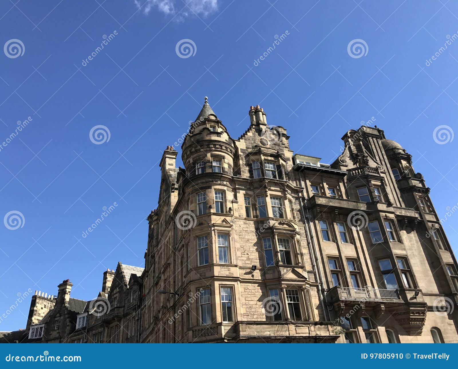 Architecture in Edinburgh stock photo. Image of scotland - 97805910