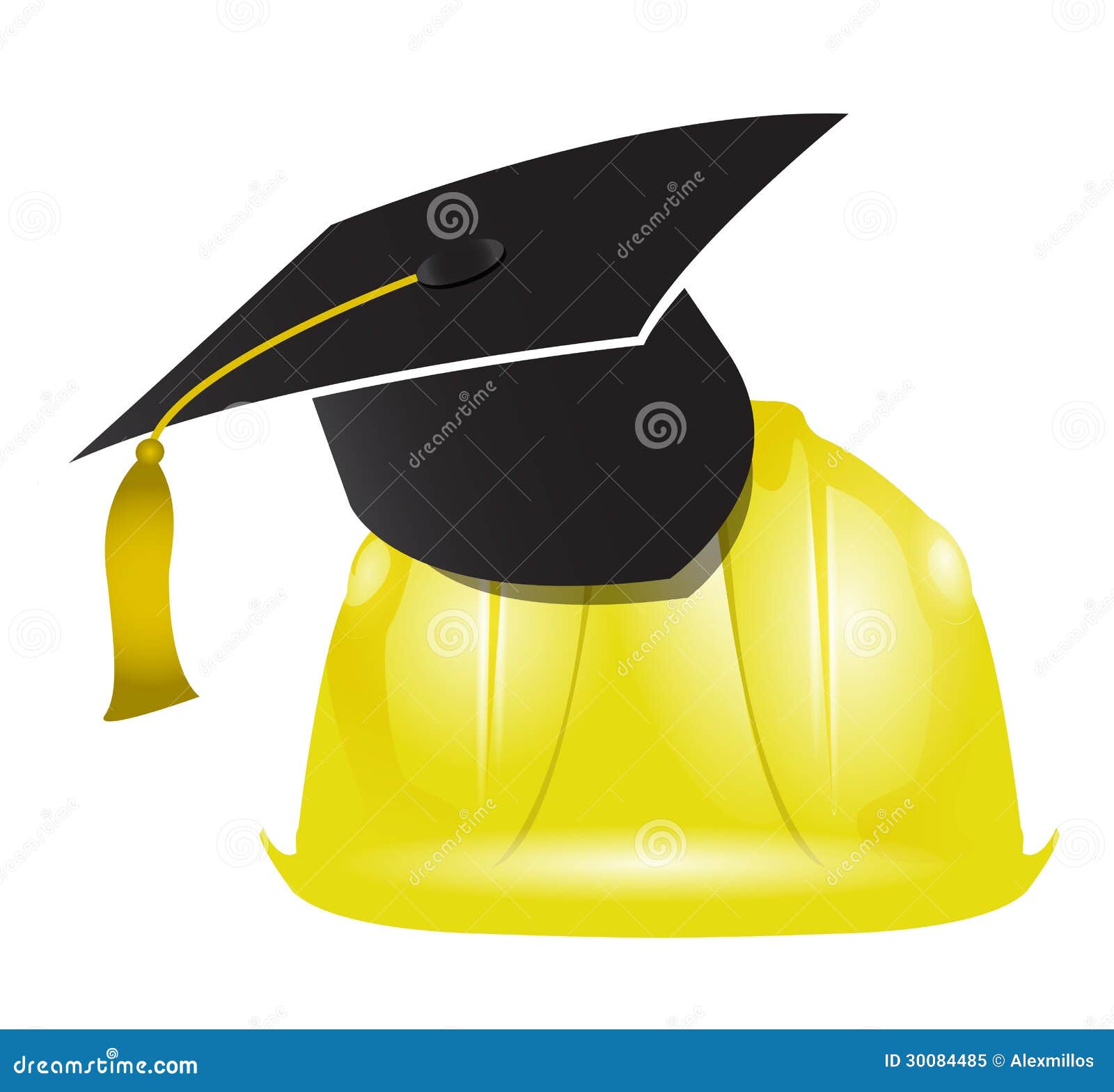 Education And Graduation Infographic With Hexagon Diagram Vector ...