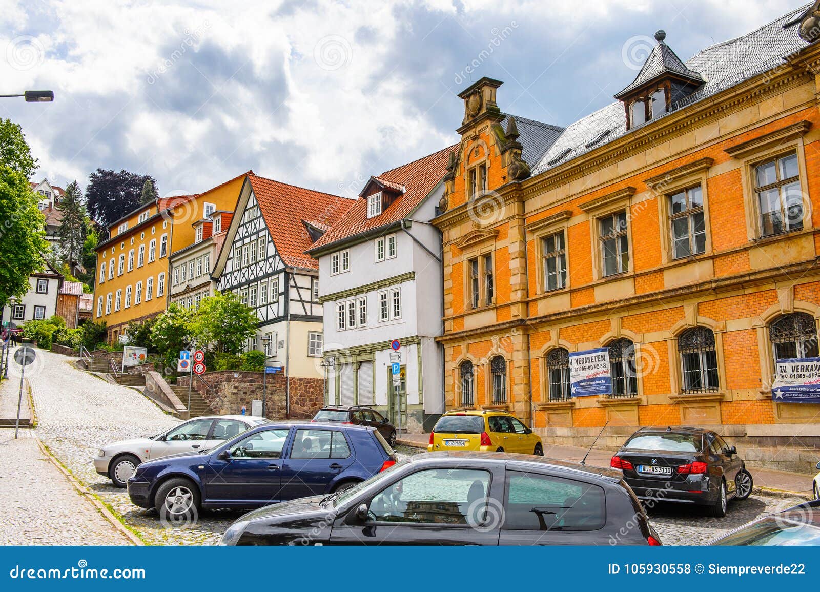 Architecture of Eisenach, Thuringia, Germany Editorial Stock Photo ...