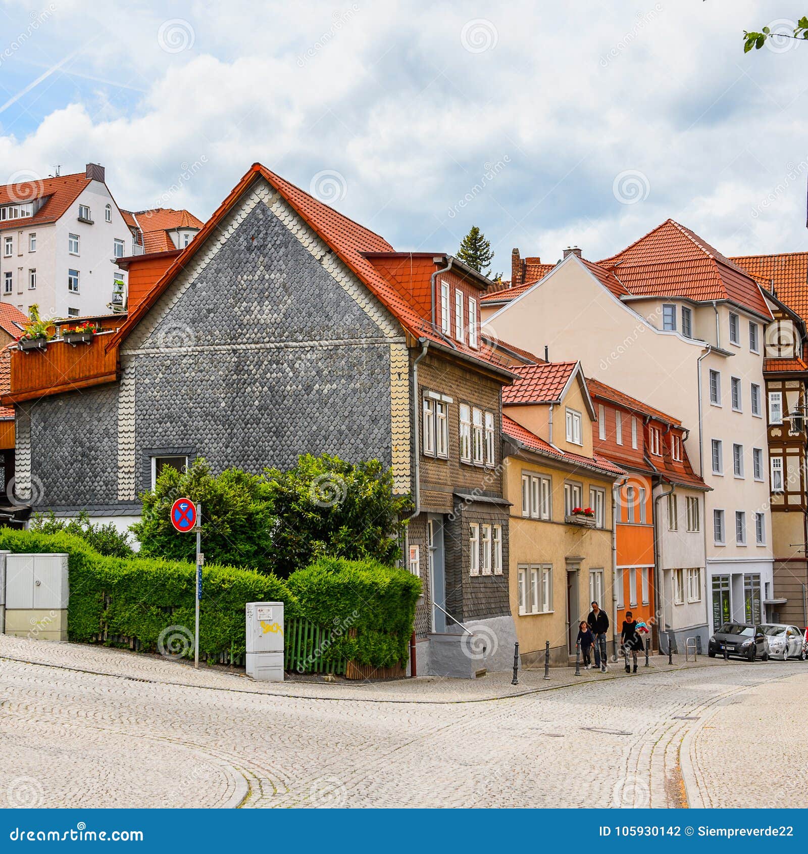 Architecture of Eisenach, Thuringia, Germany Editorial Photography ...