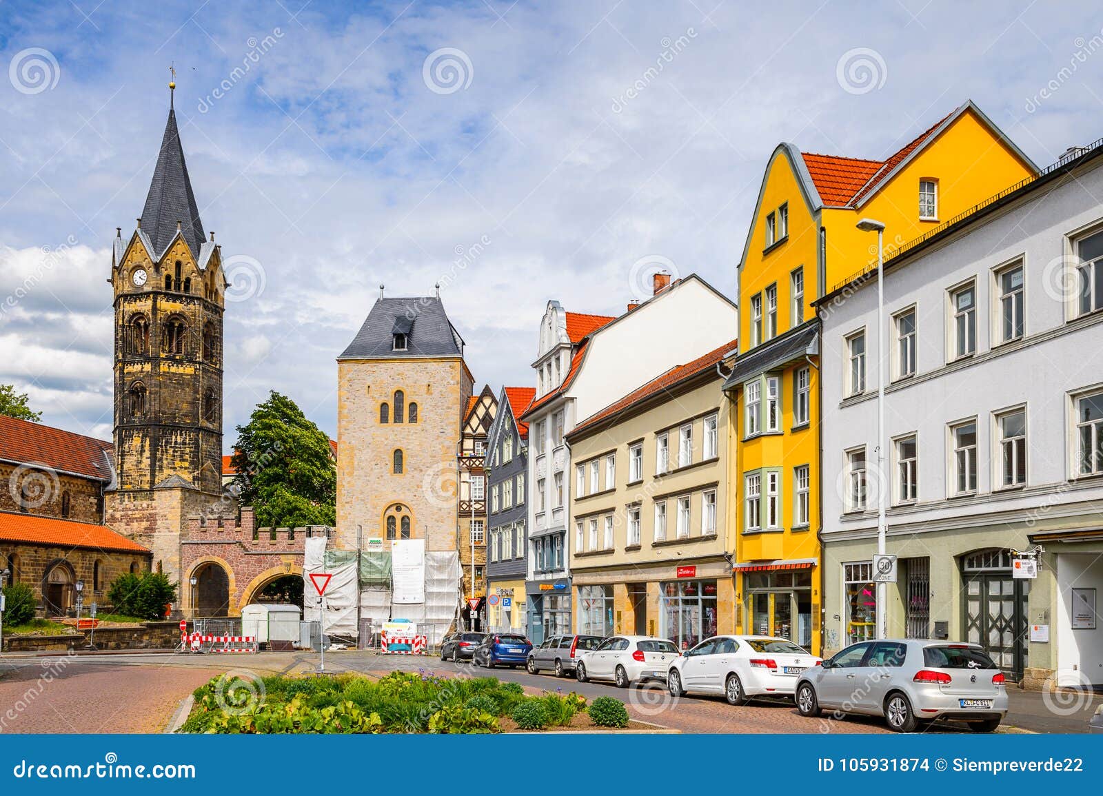Architecture of Eisenach, Thuringia, Germany Editorial Stock Image ...