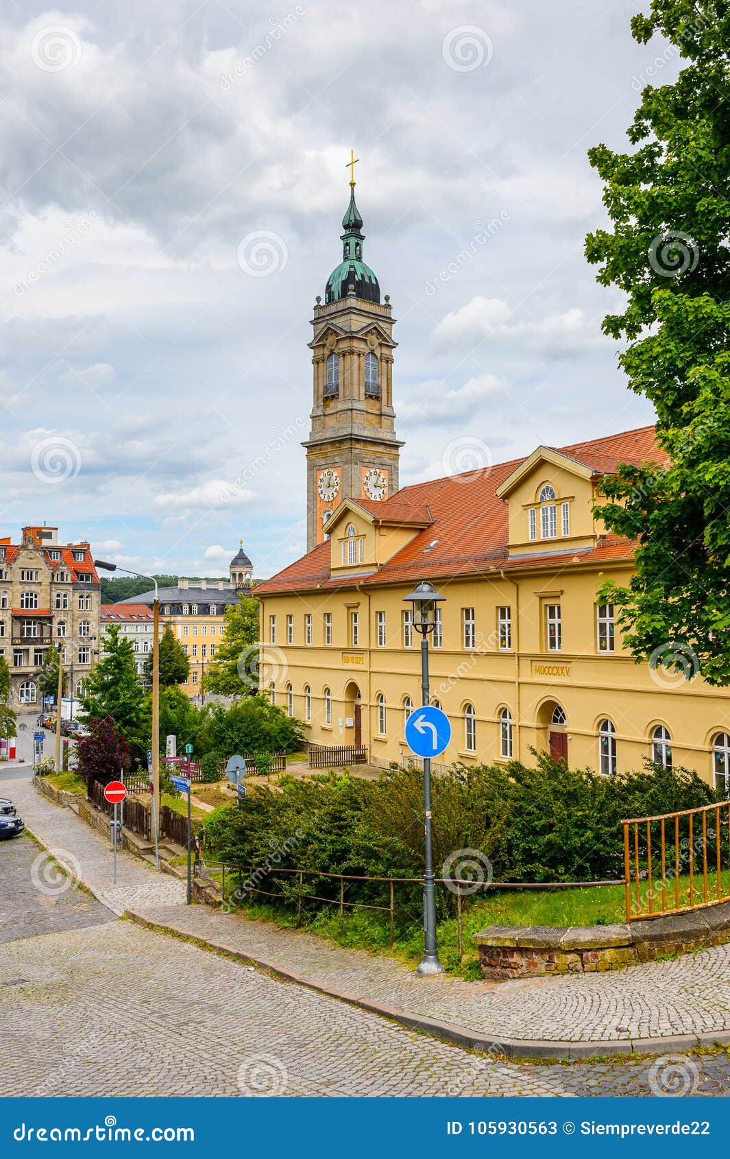 Architecture of Eisenach, Thuringia, Germany Stock Image - Image of ...