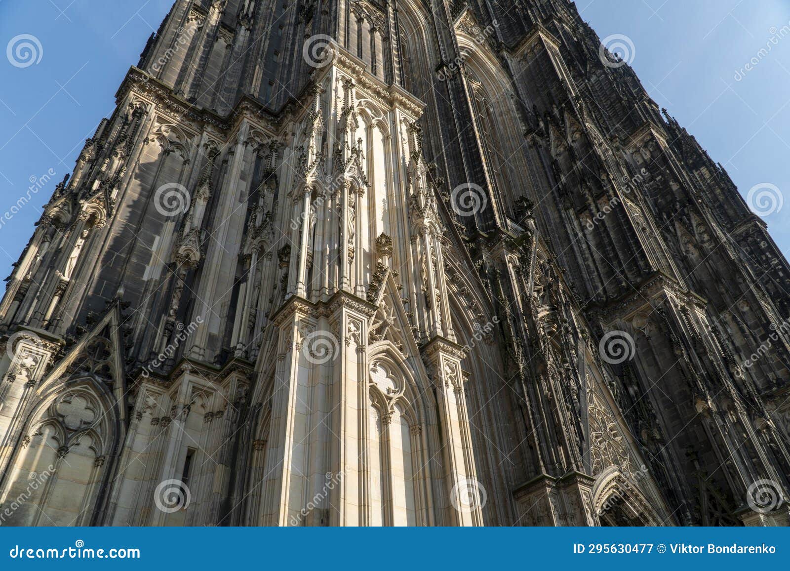 Architecture Elements of Cologne Cathedral Stock Image - Image of ...