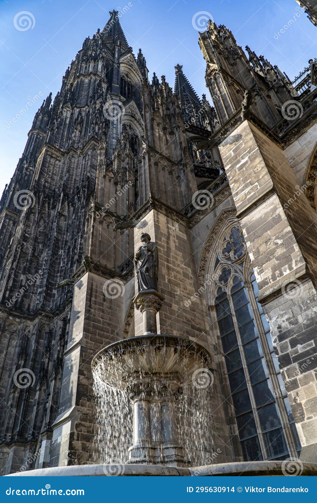 Architecture Elements of Cologne Cathedral Stock Photo - Image of ...