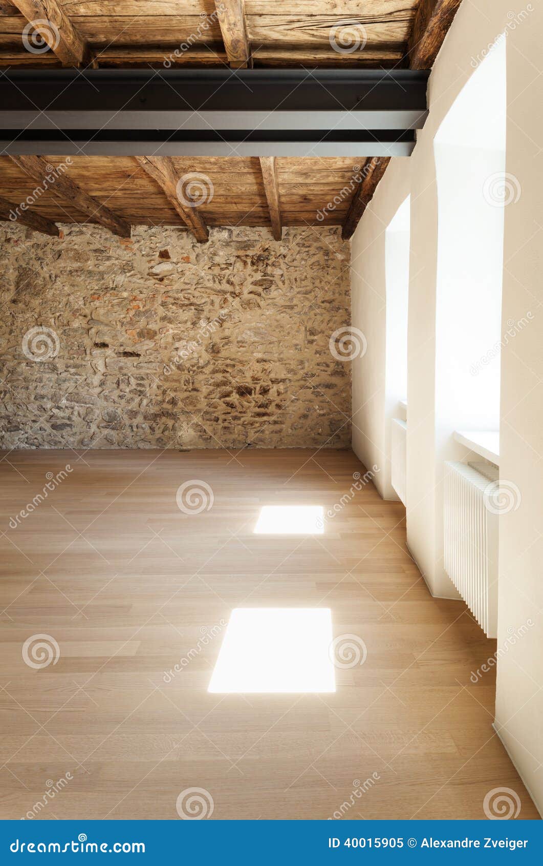 Architecture, empty room stock image. Image of room, space - 40015905