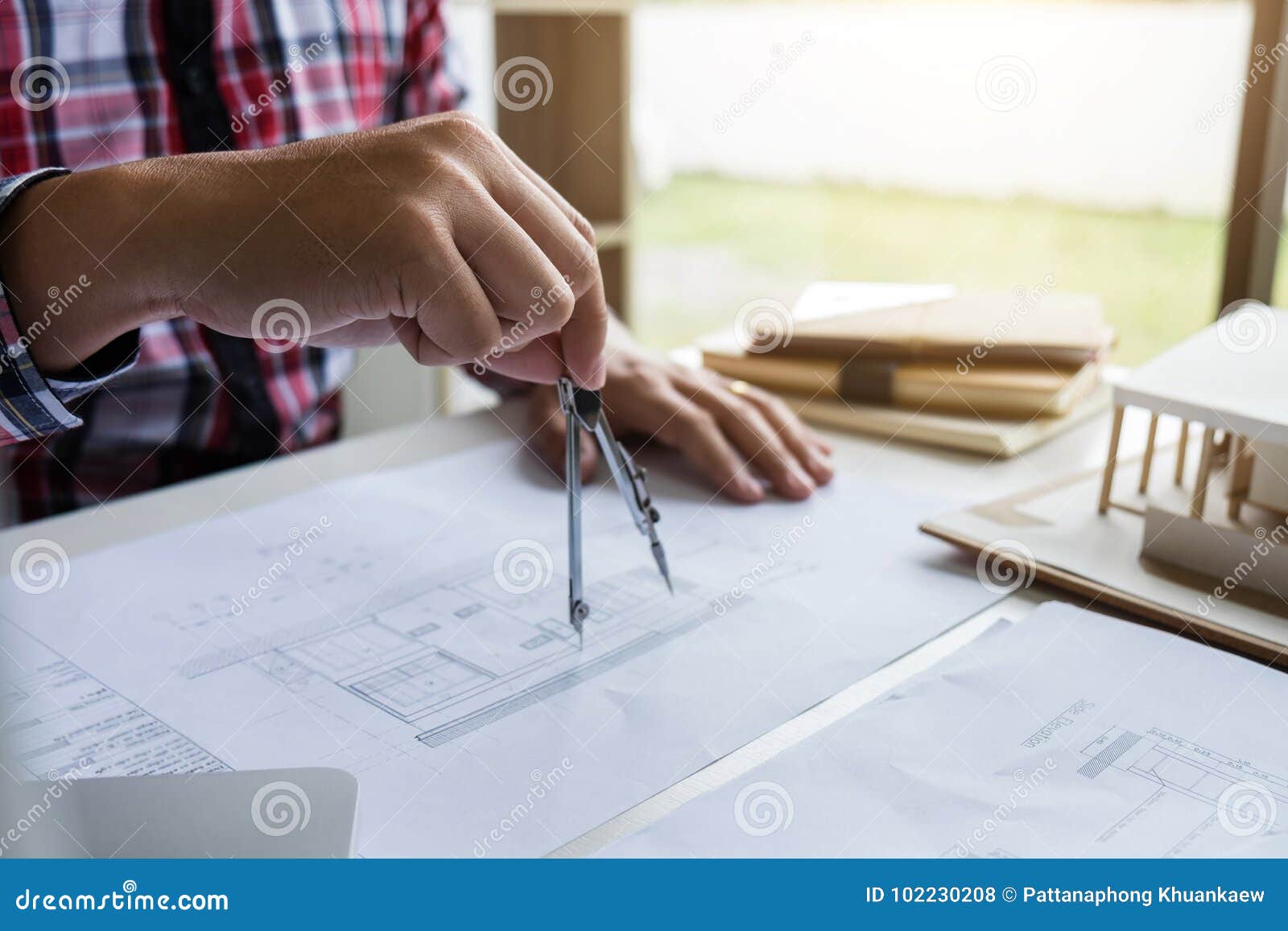Architecture Engineer Drawing and Working for Architectural Project and ...