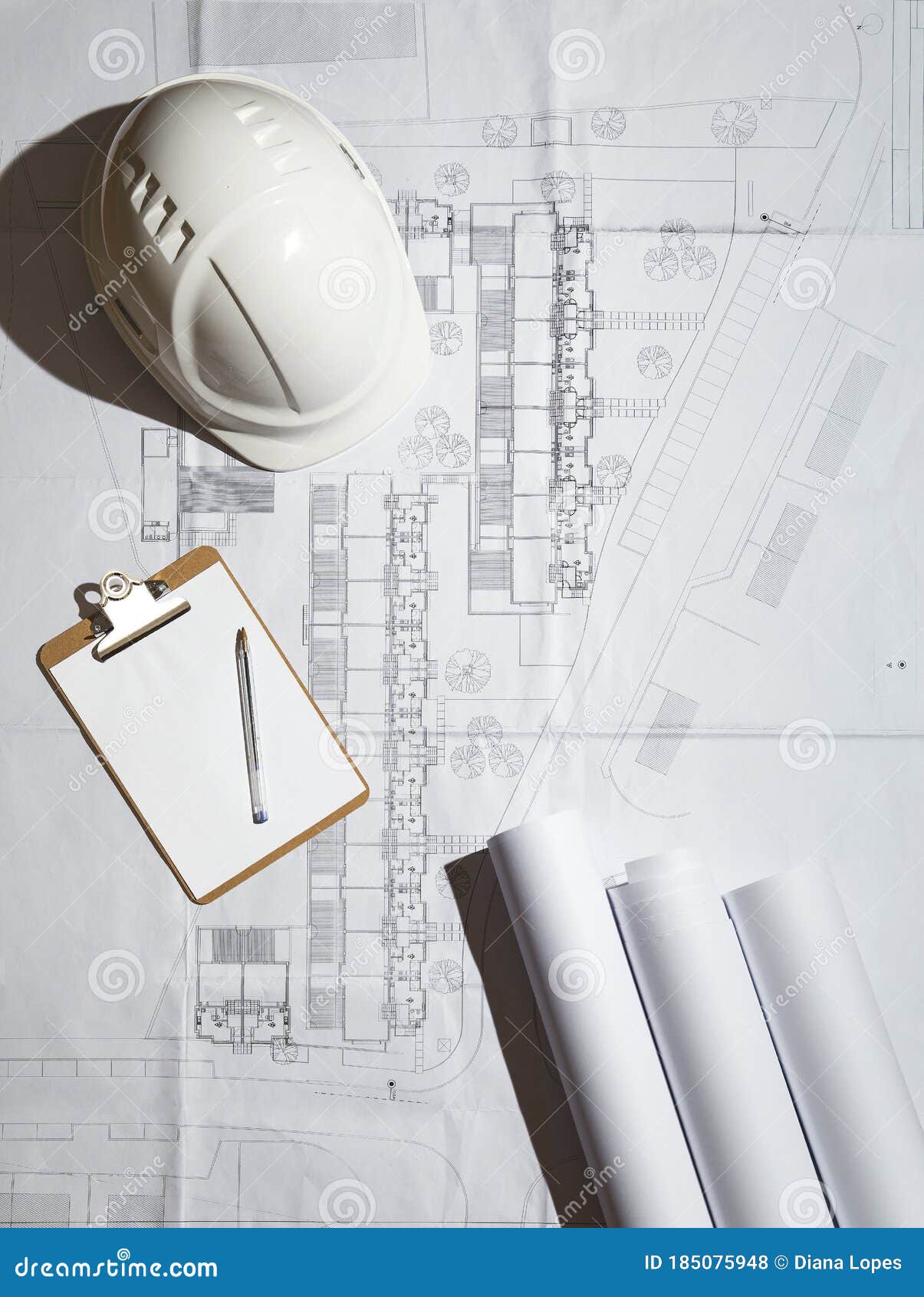 Architecture Objects Concept with Space To Text Stock Photo - Image of ...