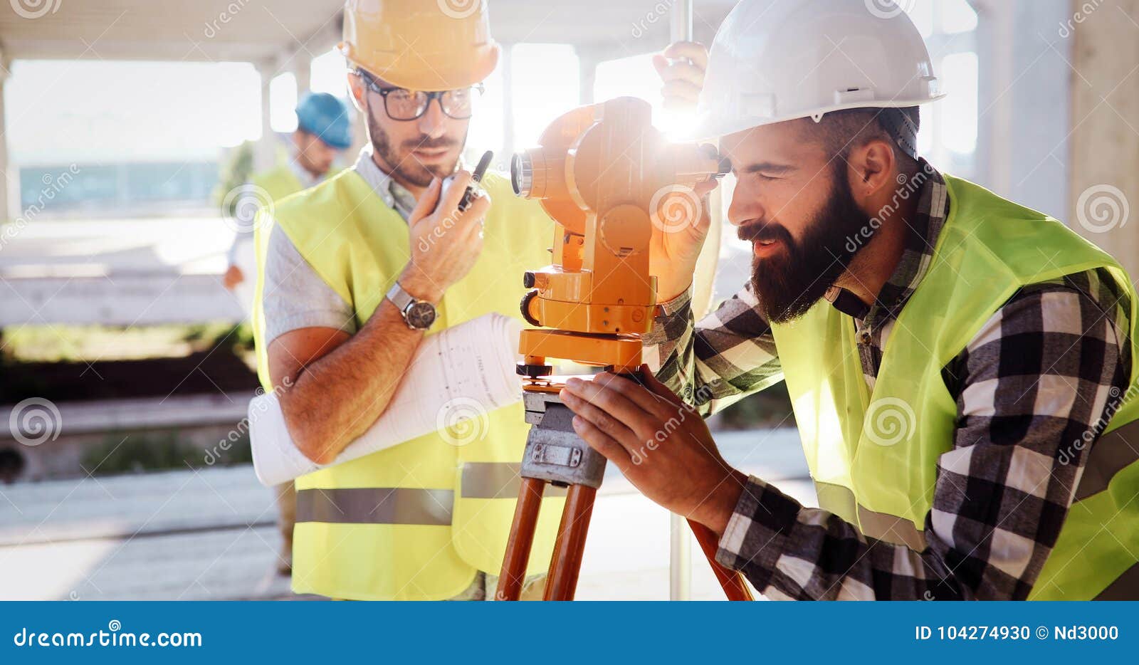 Architecture Engineering Teamwork Meeting at Workplace Stock Photo ...