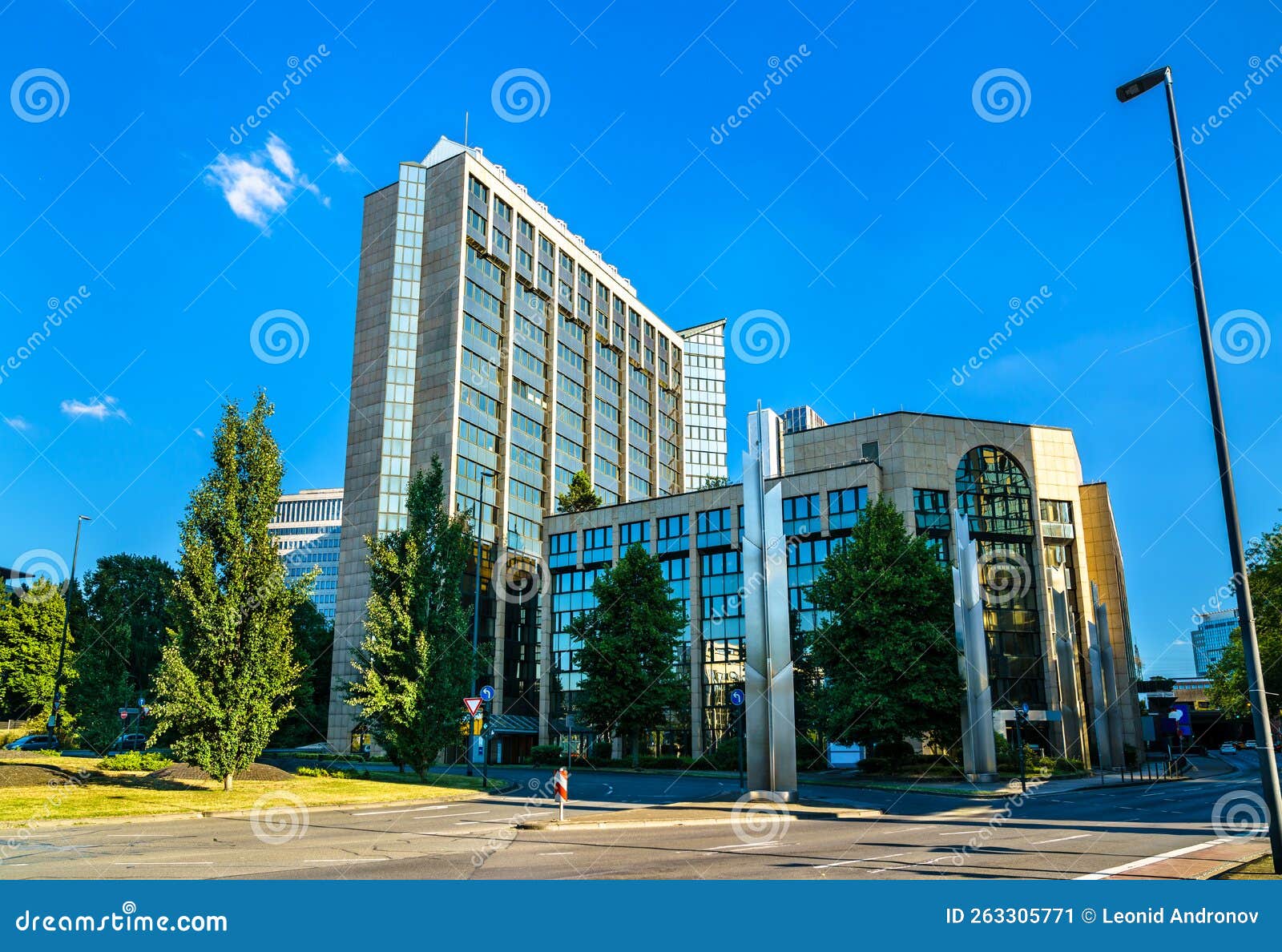 Architecture of Essen in Germany Stock Image - Image of modern ...