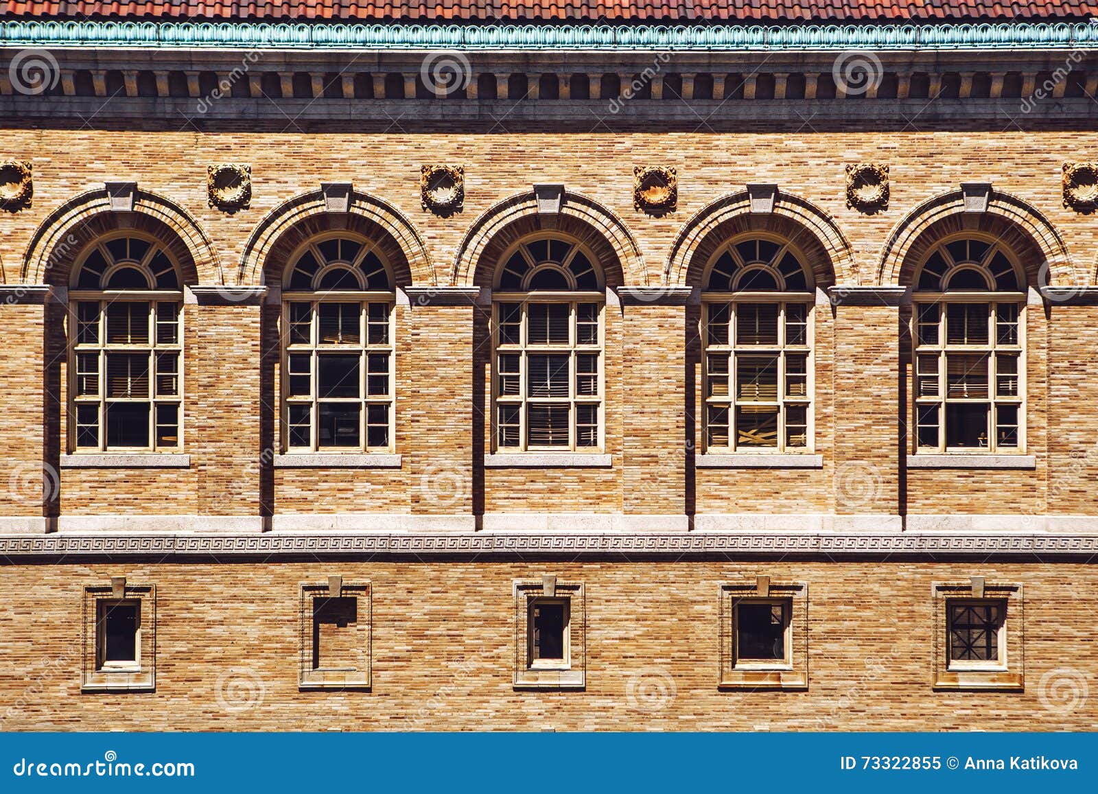 Architecture Facade and Windows of Ancient Renaissance Editorial Image ...