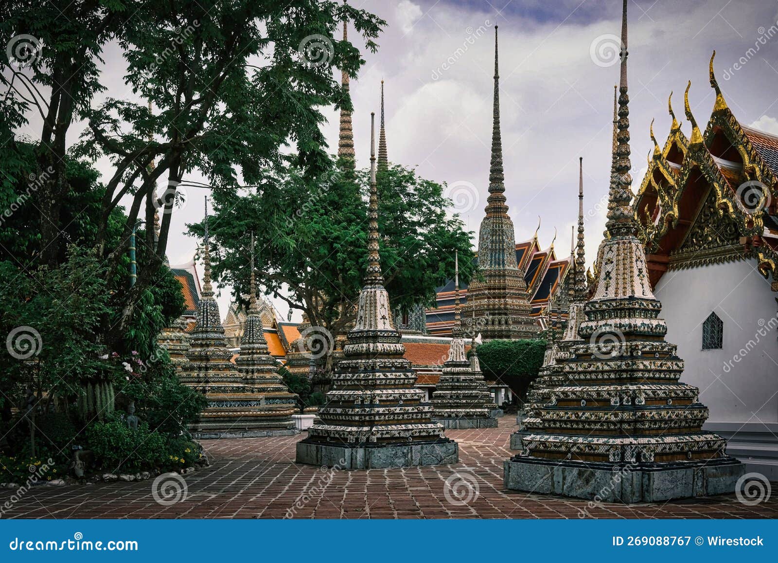 Architecture of a Famous Building in Bangkok, Thailand. Editorial ...