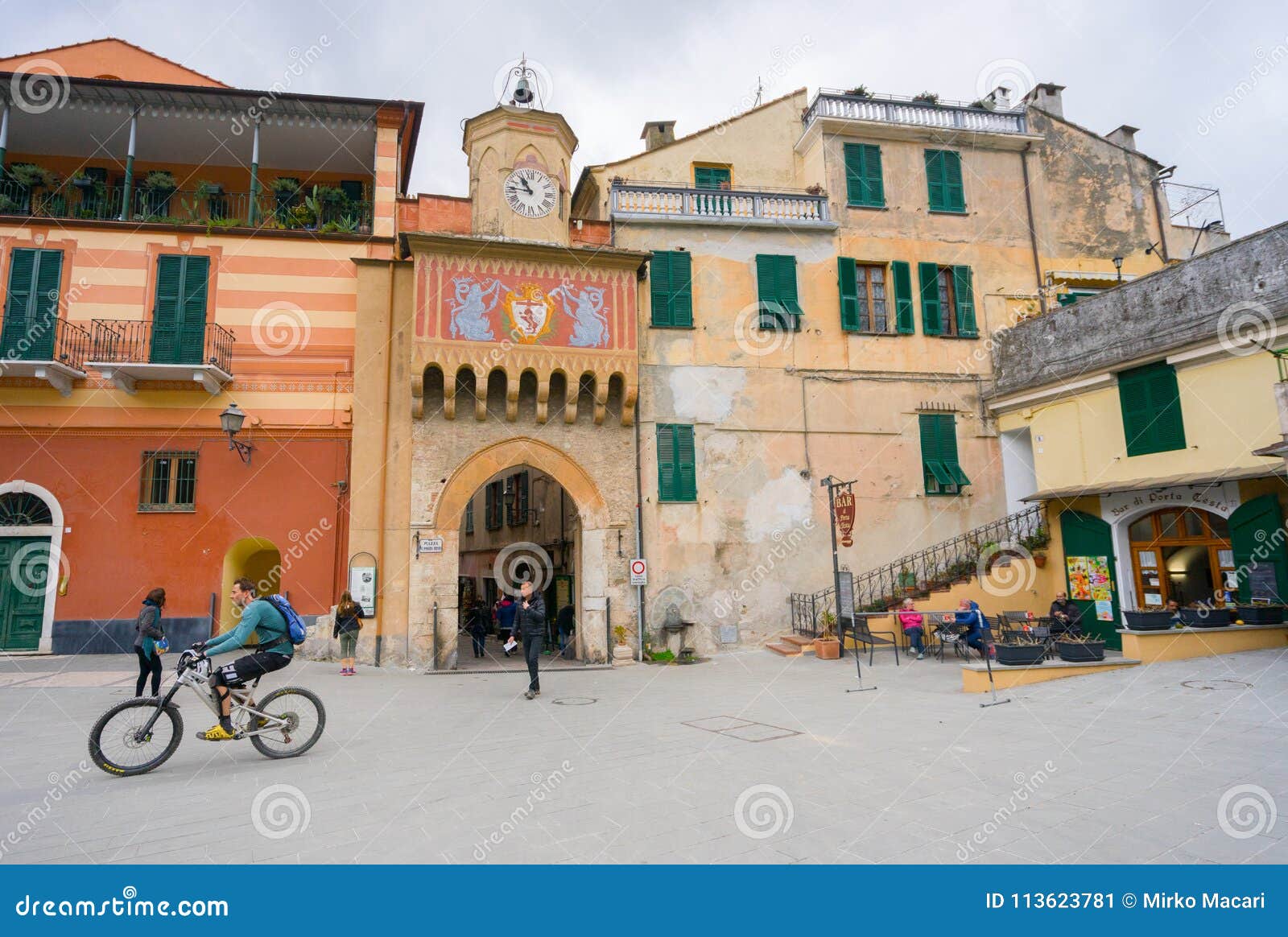 Finalborgo Liguria Ancient Town Editorial Photo - Image of savona ...