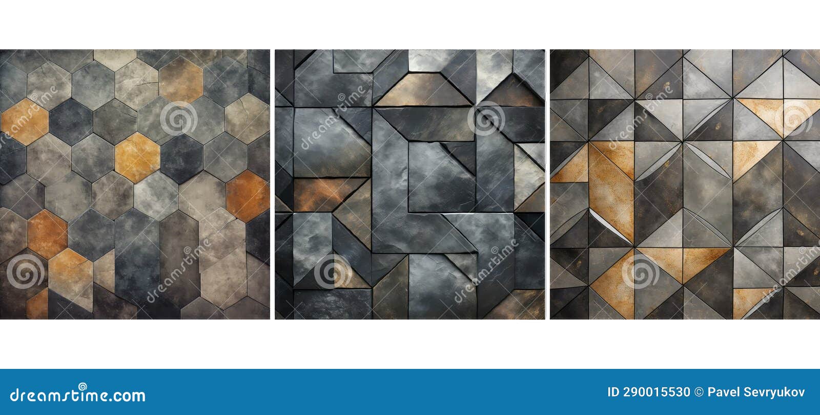 Architecture Geometric Stone Tile Background Texture Stock Photo ...