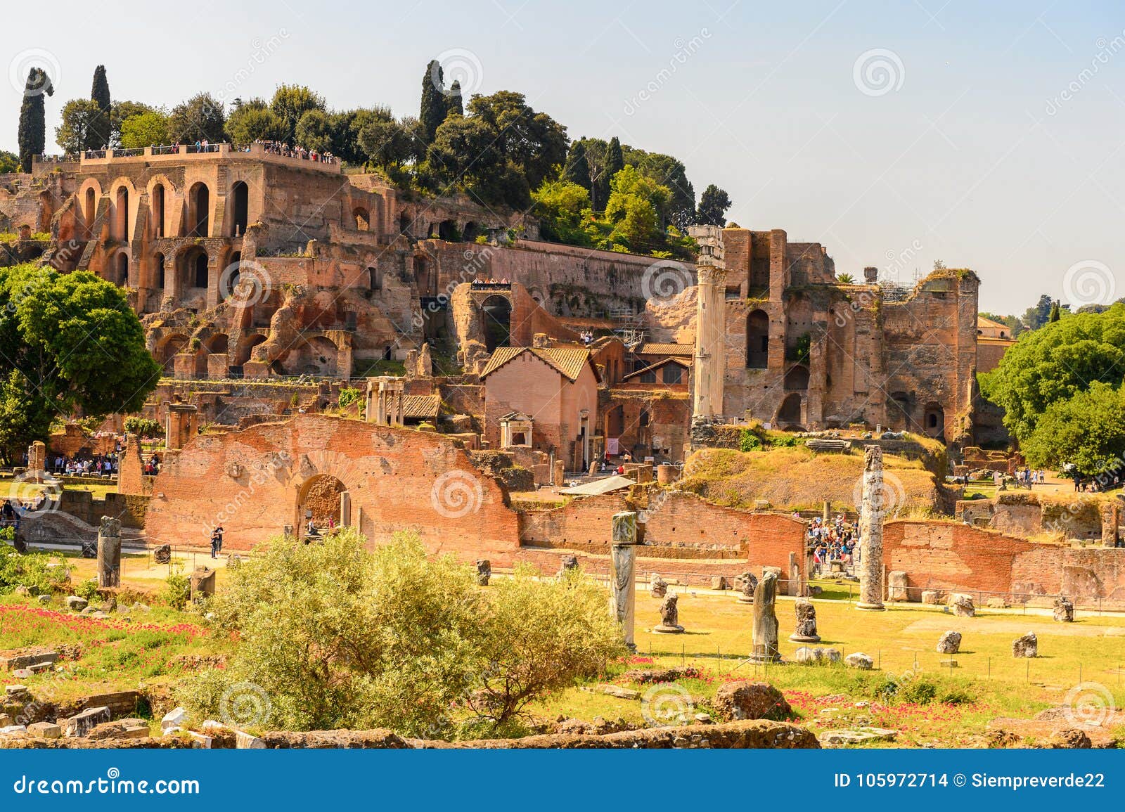 Architecture of the Historic Center of Rome, Italy. Editorial Stock ...