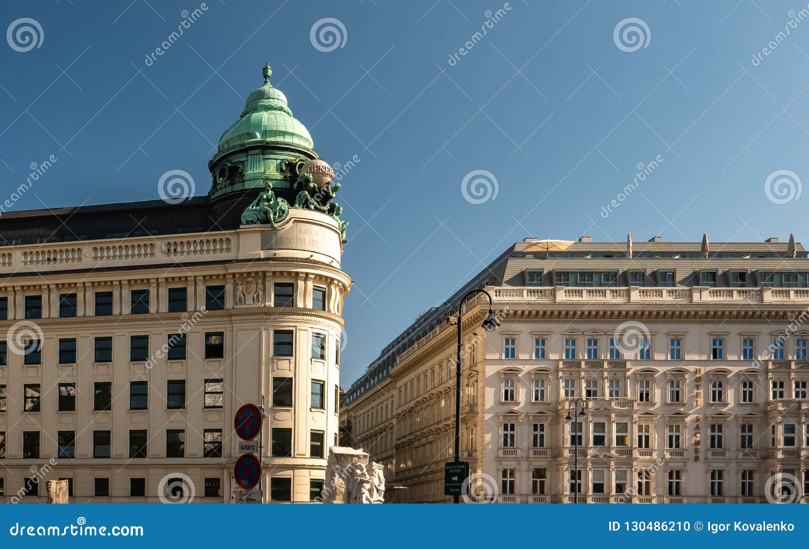 The Architecture of the Historic, Large City of Vienna Editorial Image ...