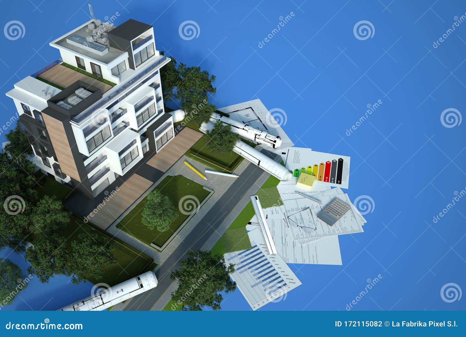 Architecture Holistic Approach Stock Illustration - Illustration of ...