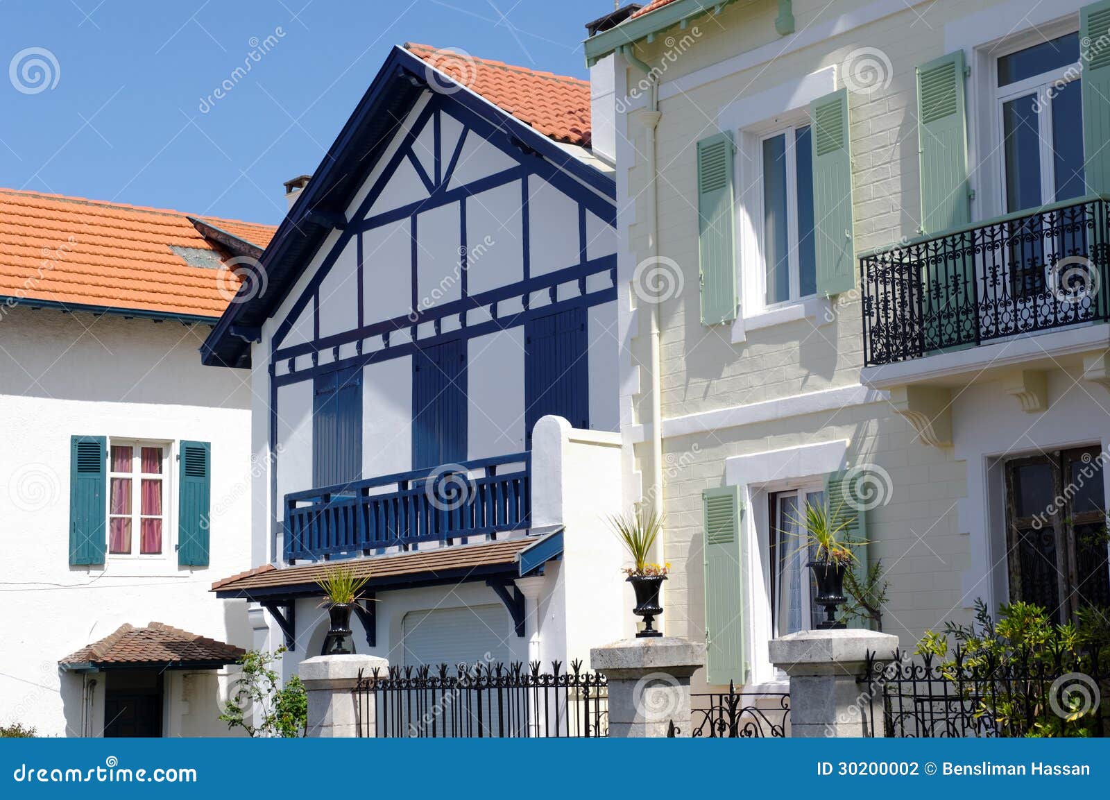 Architecture in Basque Country Stock Photo - Image of basque, house ...