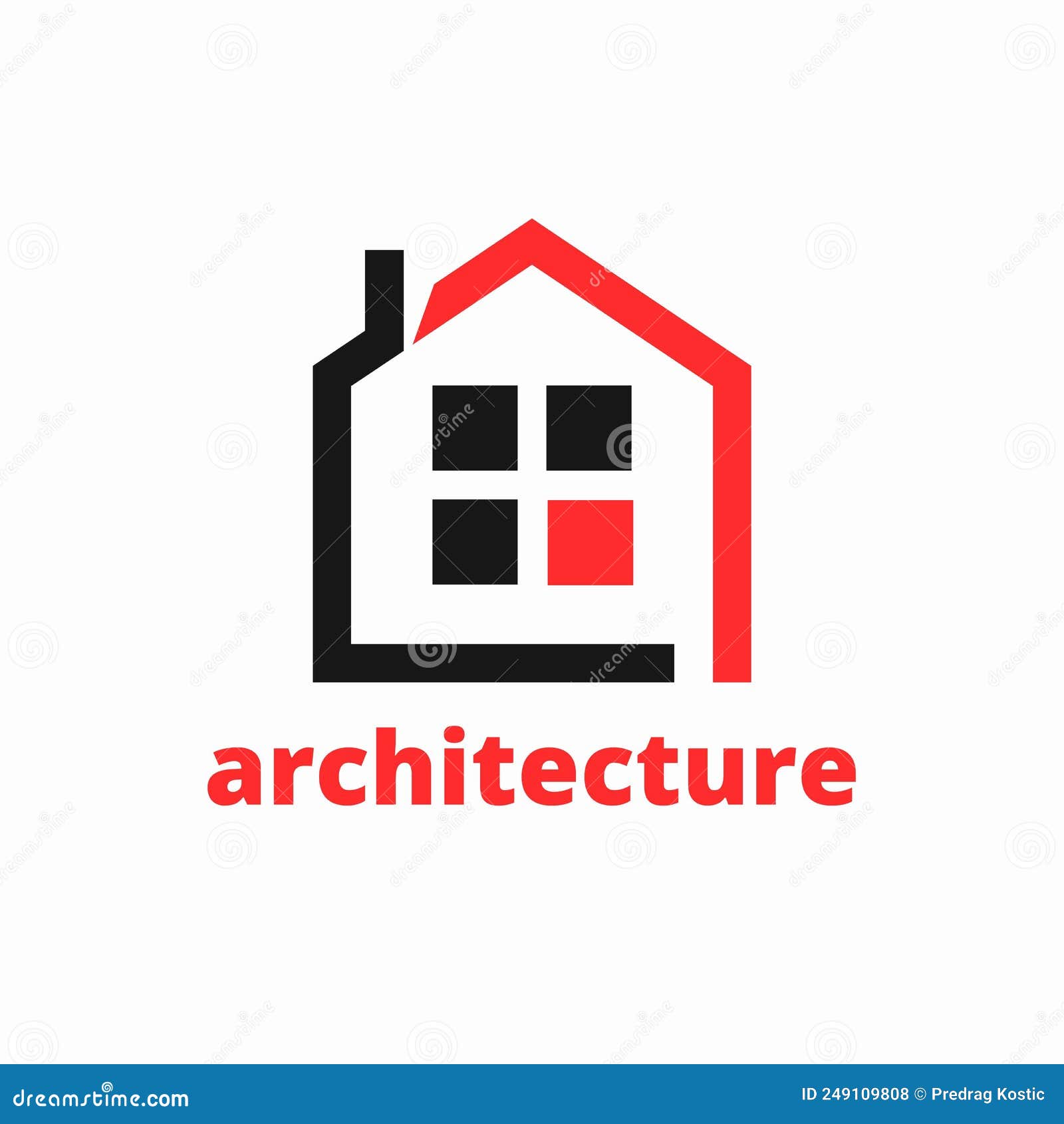 Architecture house logo stock illustration. Illustration of ...