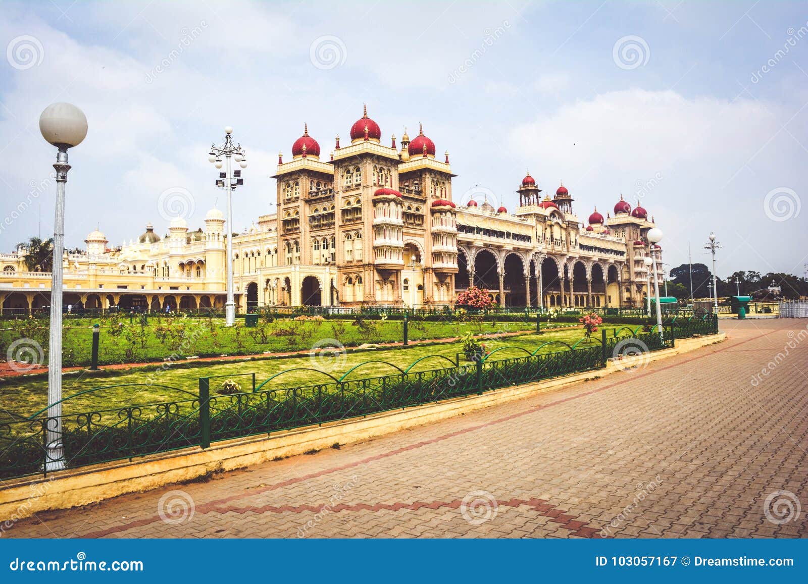 Architecture : Inde Amba Vilas Palace Mysore Image stock - Image du ...