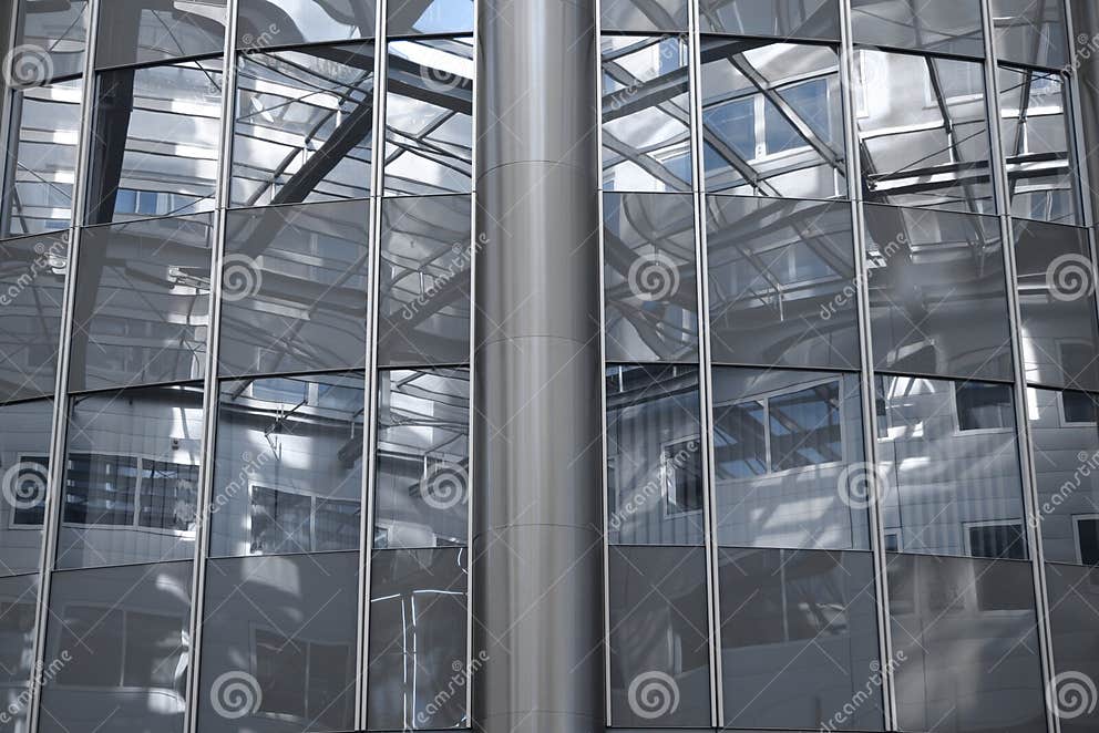 Architecture: Inside of a Skyscraper (Vienna / Austria) Stock Image ...