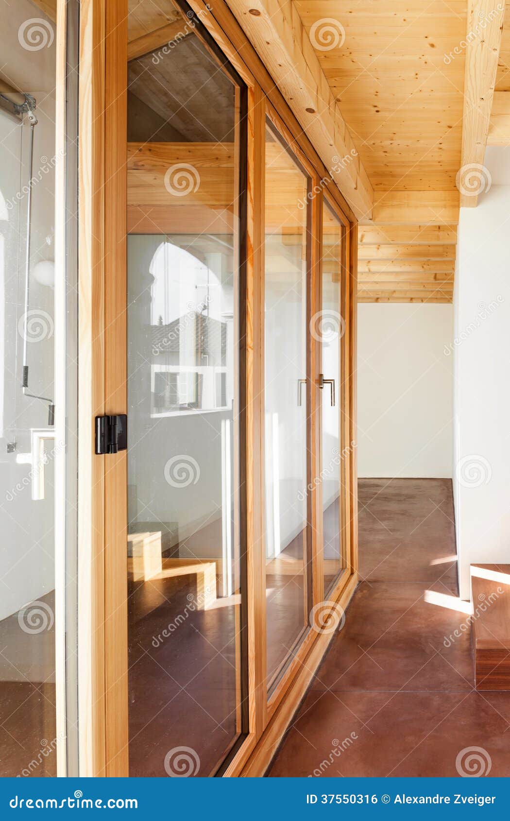 Architecture, Interior, Empty House Stock Photo - Image of wooden ...