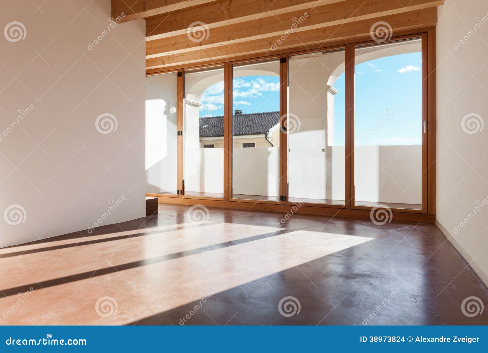 Architecture, Interior, Empty House Stock Photo - Image of estate ...