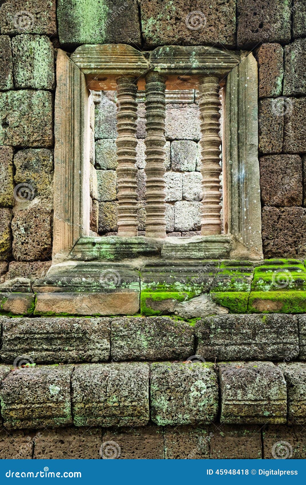 Architecture Khmer stock photo. Image of ancient, asia - 45948418