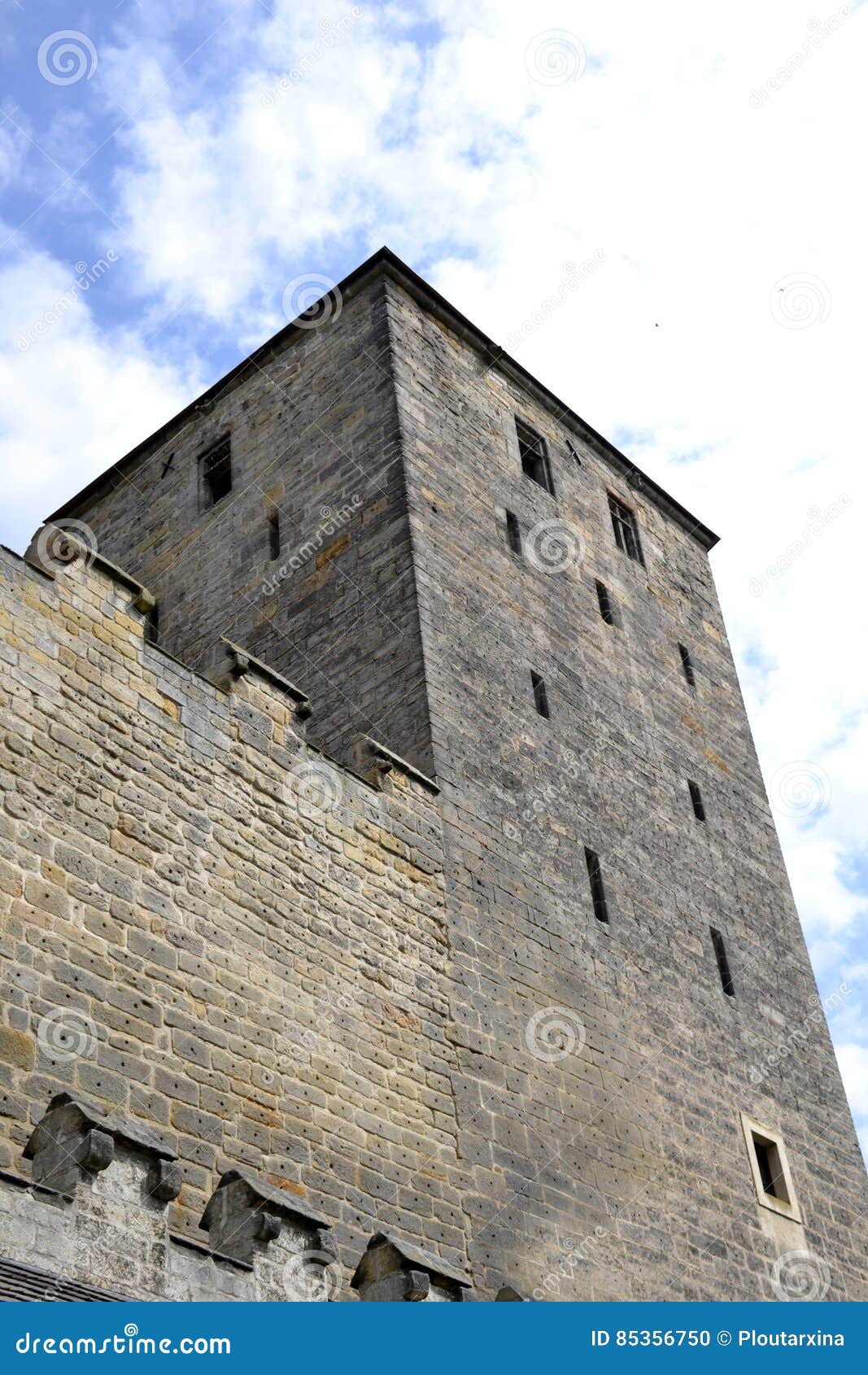 Architecture from Kost Castle Stock Photo - Image of landmark, fort ...