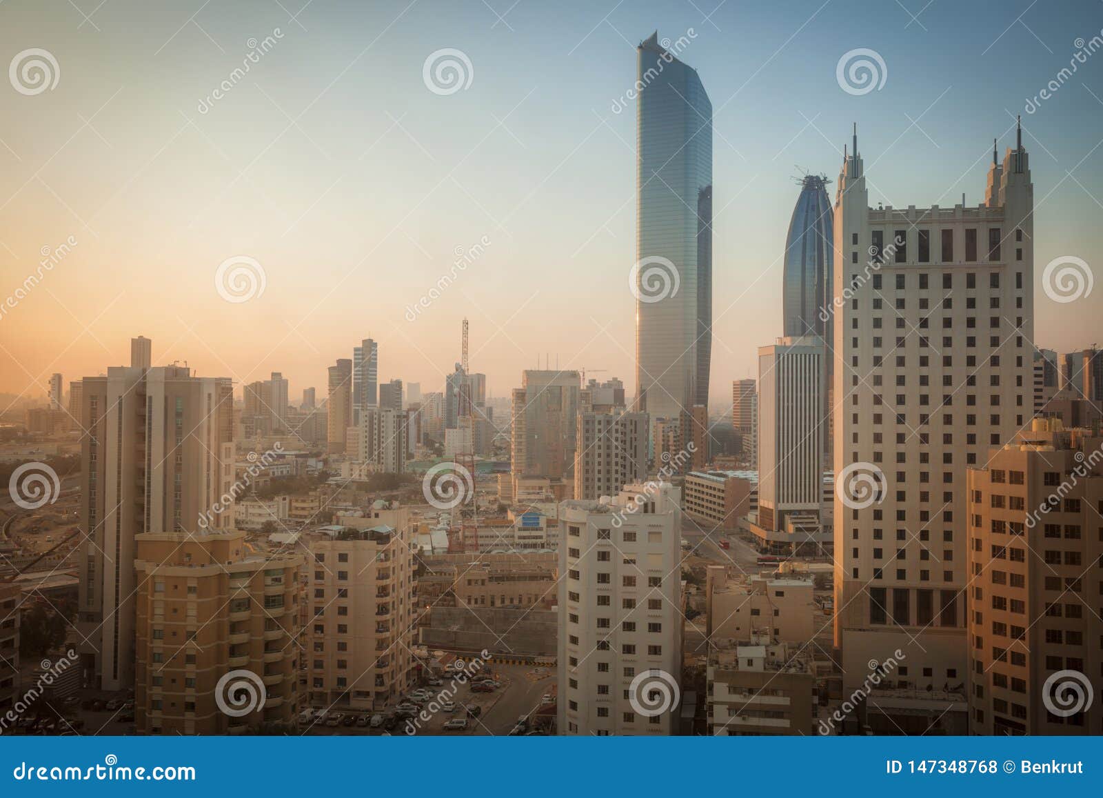 Architecture of Kuwait City Stock Photo - Image of city, outdoors ...
