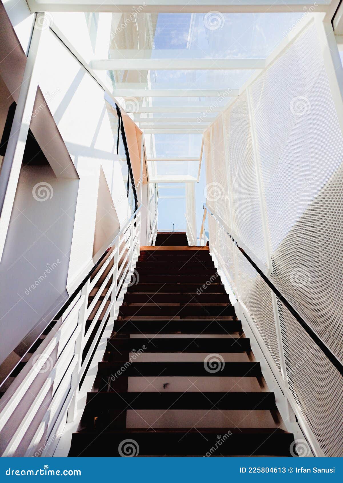 Architecture of the ladder stock image. Image of ladde - 225804613