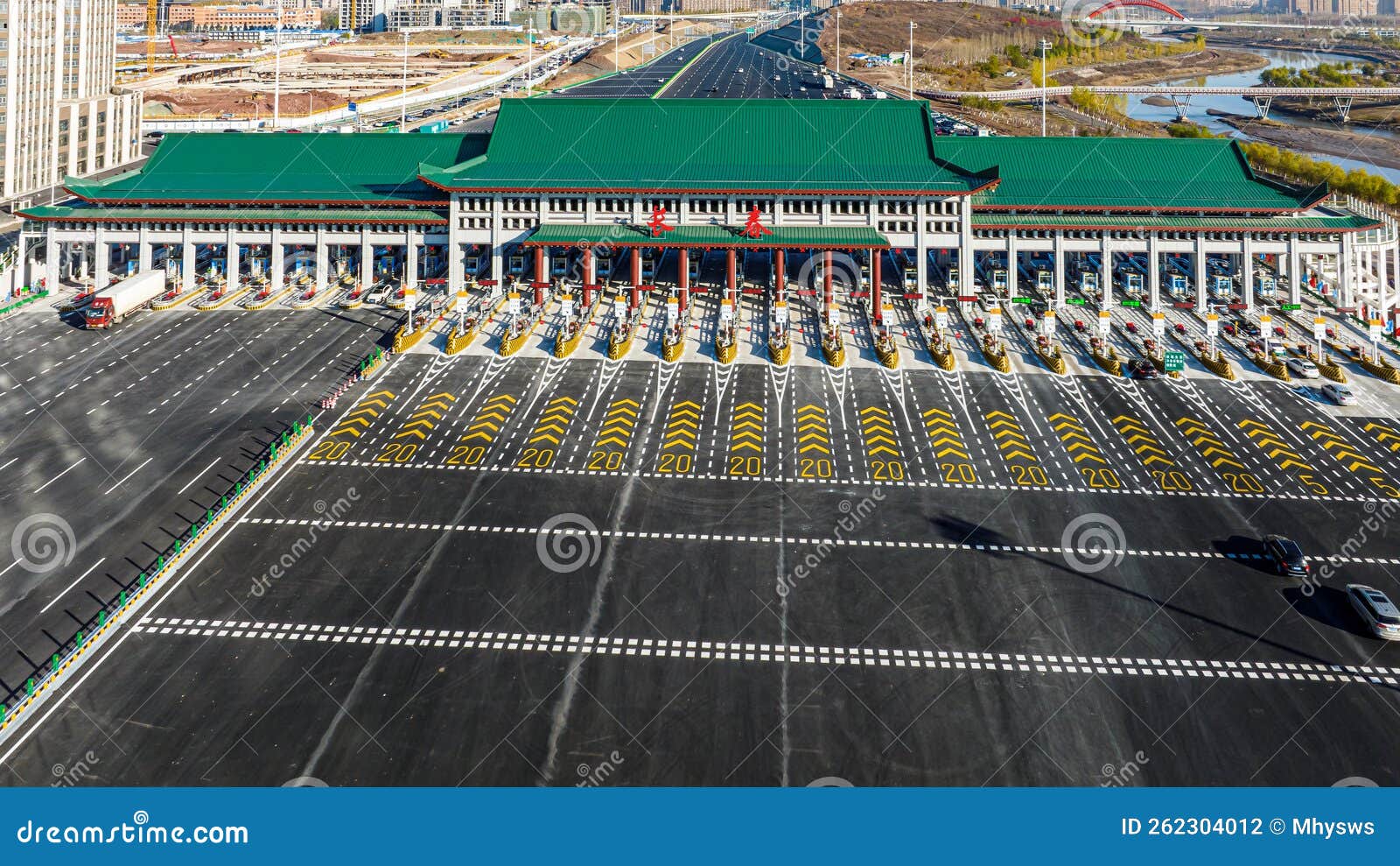 Architecture Landscape at the Intersection of Xinnan Expressway in ...