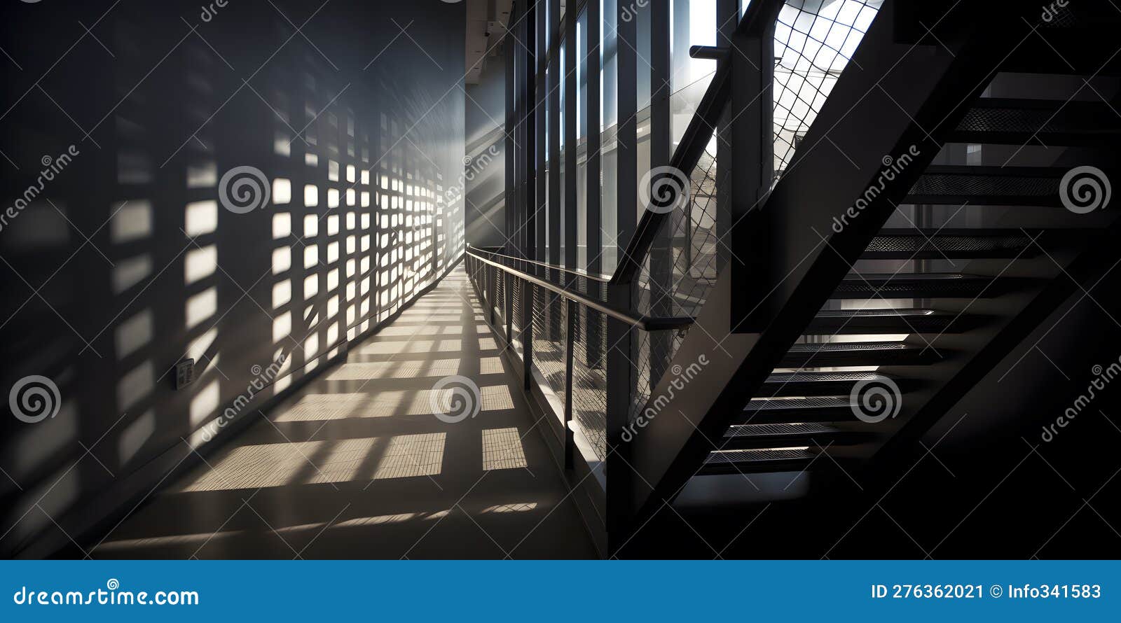 Stairs Seven Step Side View Cartoon Vector | CartoonDealer.com #142834169