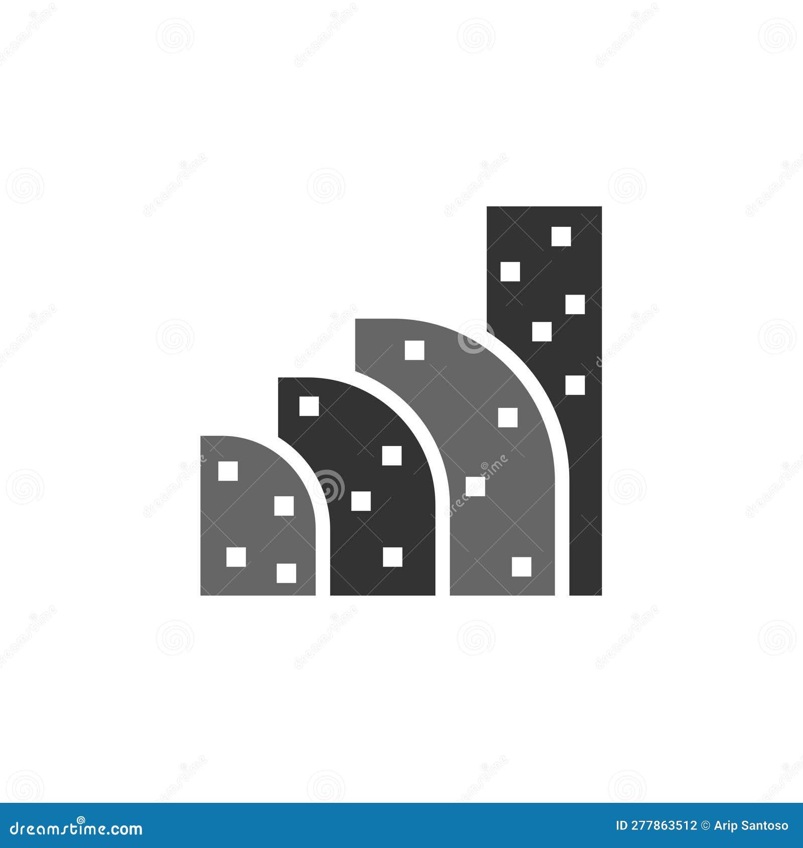 Architecture Logo Template. Icon Illustration Brand Identity. Isolated ...