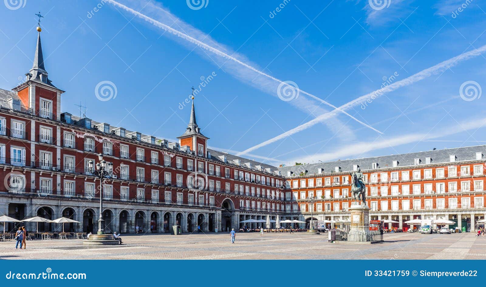 Architecture of Madrid, the Capital of Spain Editorial Stock Image ...