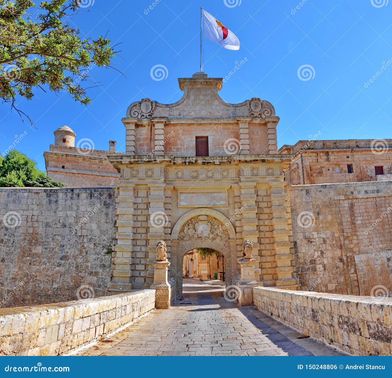 Mdina, Malta stock photo. Image of mdina, antique, building - 150248806