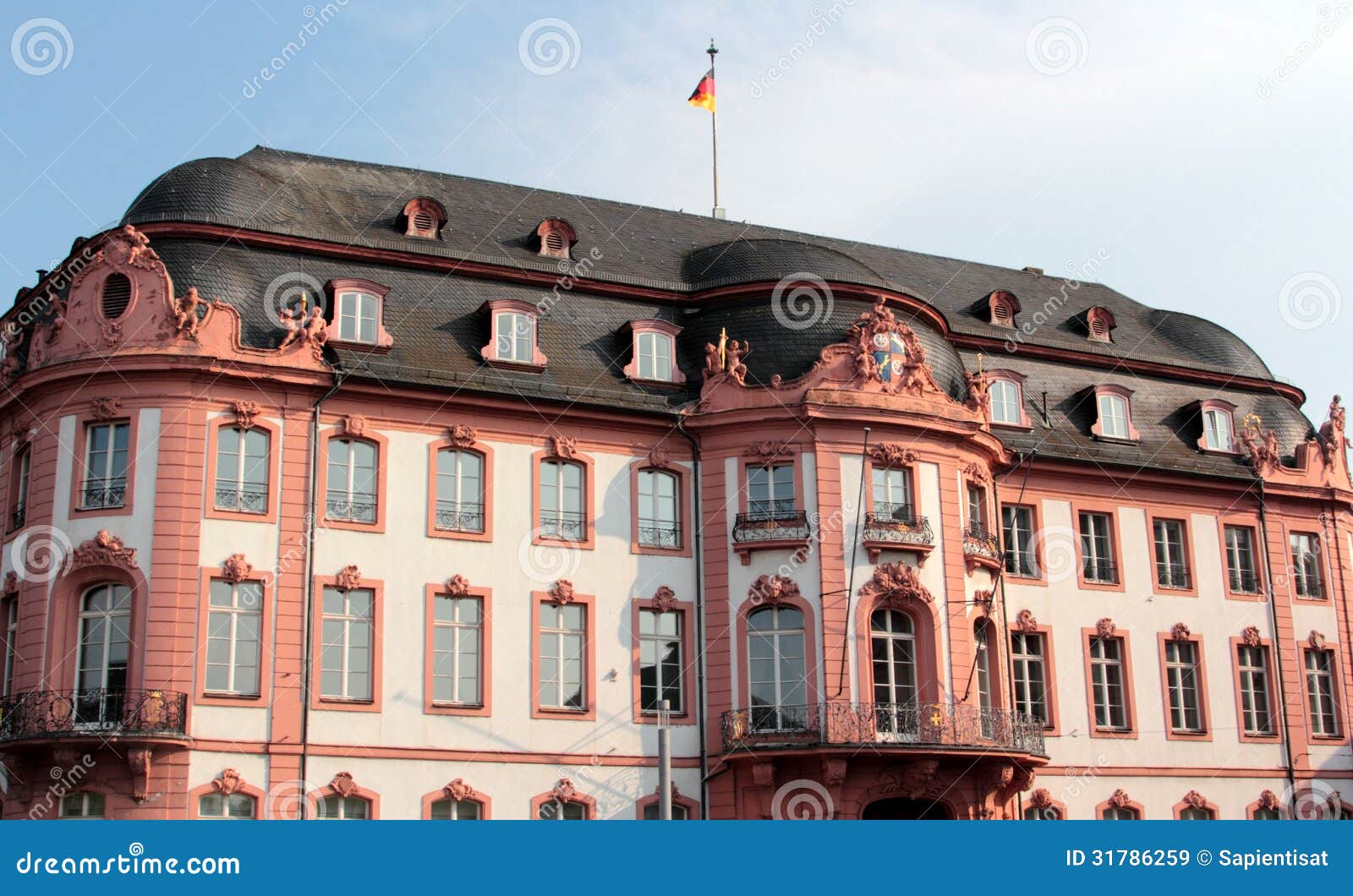 Architecture of Mainz stock image. Image of historic - 31786259