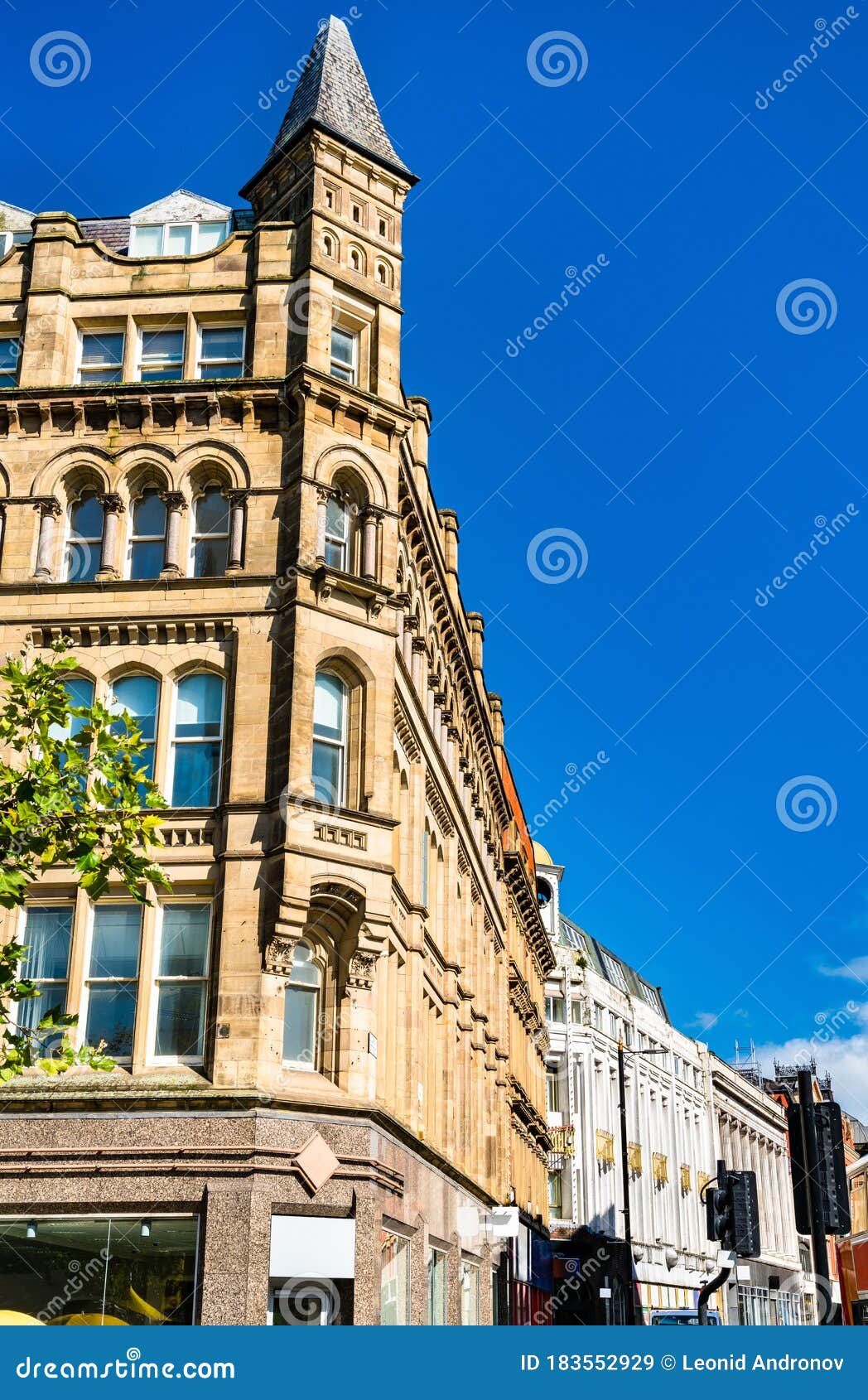 Architecture of Manchester in England Editorial Stock Image - Image of ...