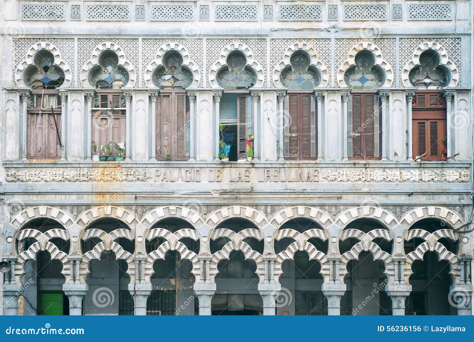 Architecture Mauresque Distinctive Havana Cuba Photo stock - Image du ...