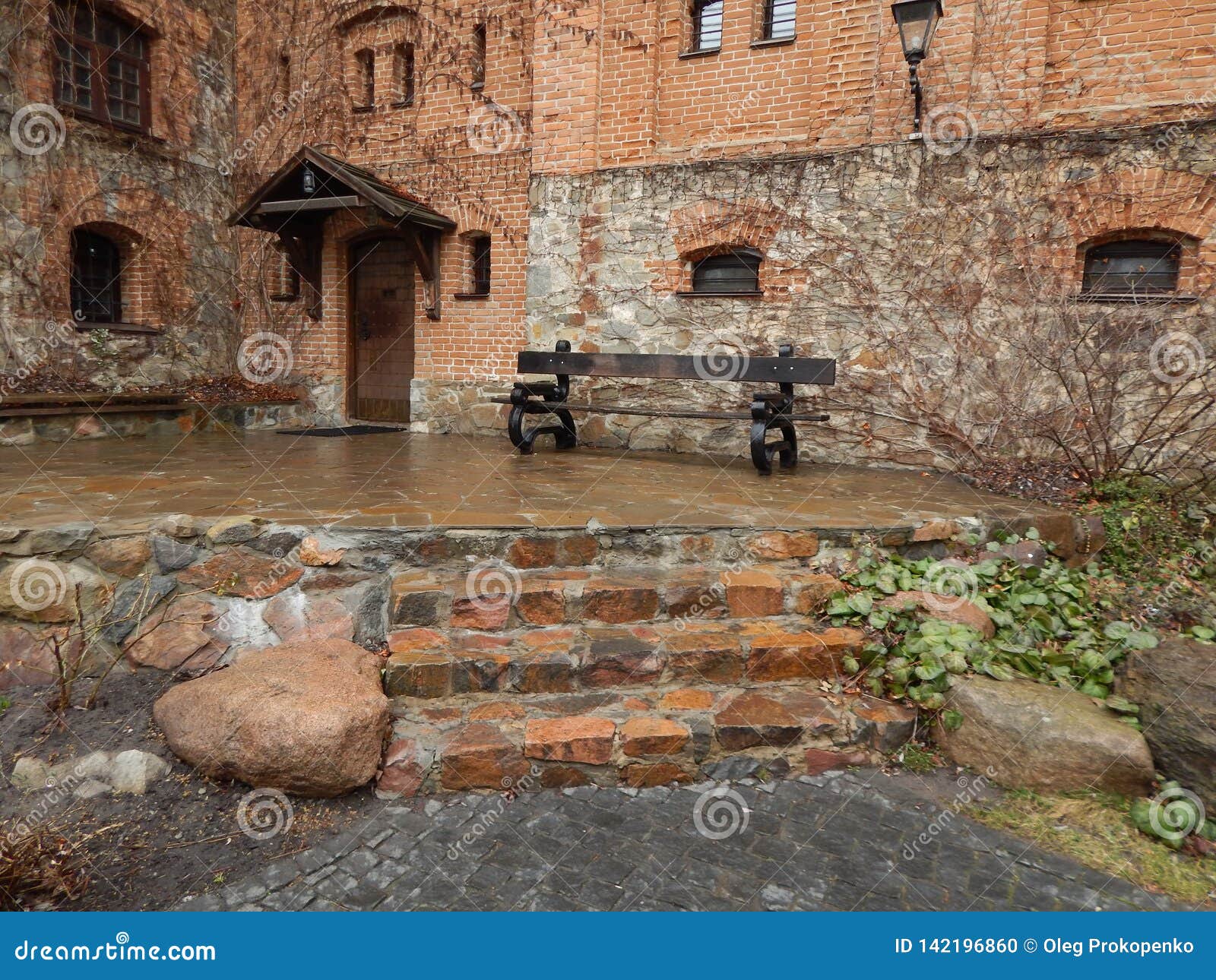 Architecture of Medieval Castle Details Stock Photo - Image of details ...