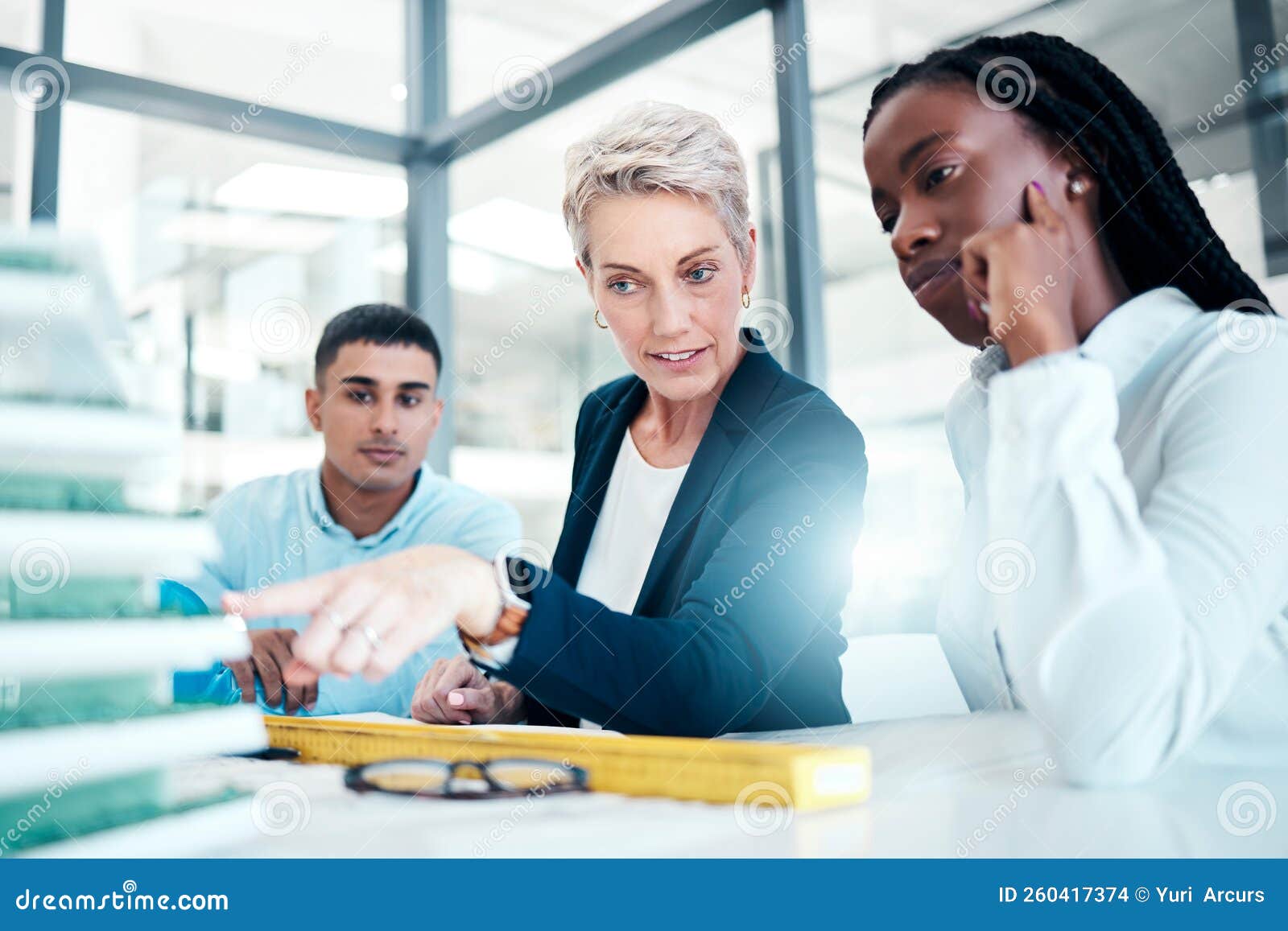 Architecture, Meeting and Architects Working with a Model, Planning ...