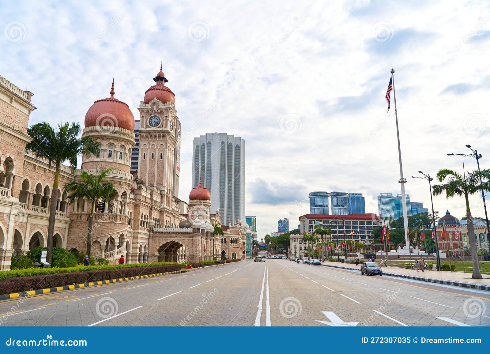 The Architecture of Merdeka Square in Kuala Lumpur Editorial Image ...