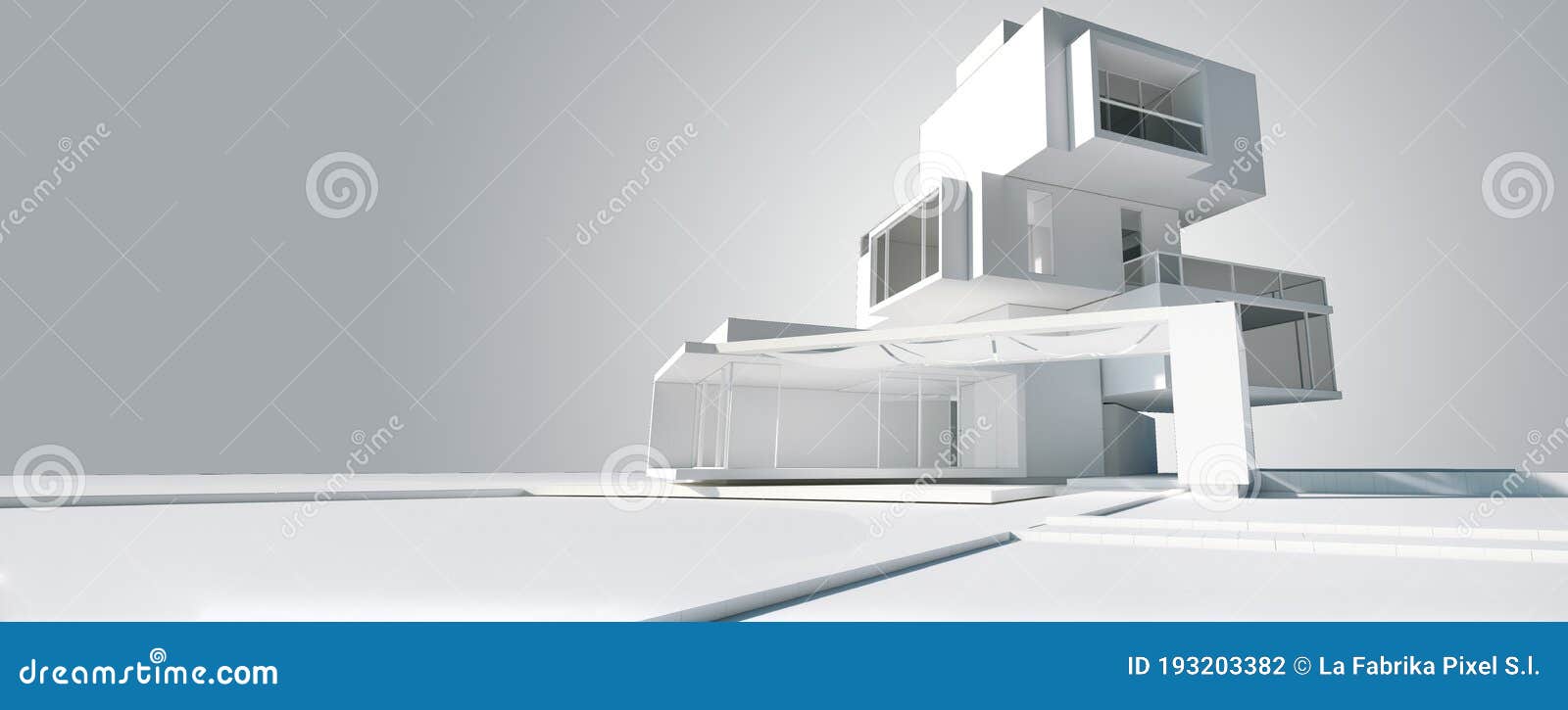 Architecture model stock illustration. Illustration of level - 193203382