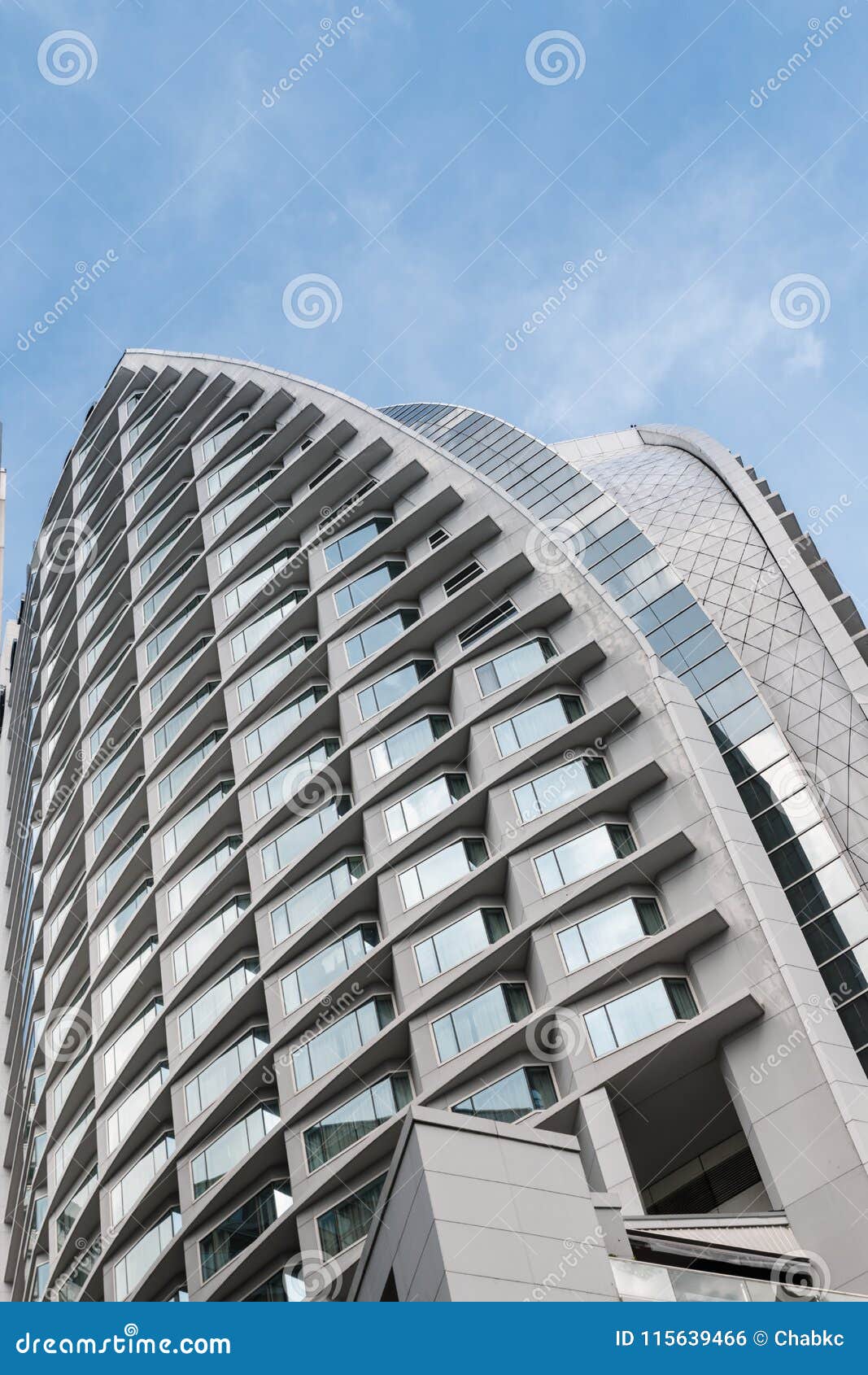 Architecture Modern with Design Curve Editorial Photo - Image of ...