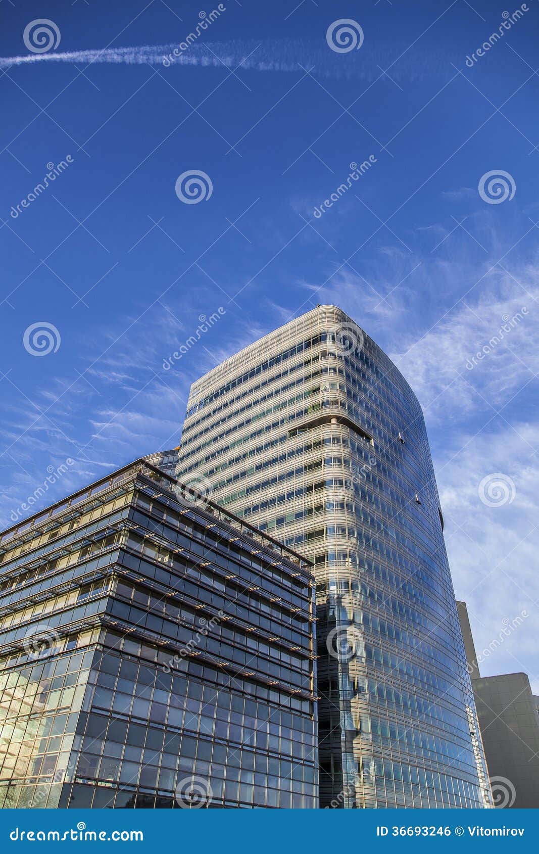 Architecture Modern,urban View Stock Photo - Image of lights, windowed ...