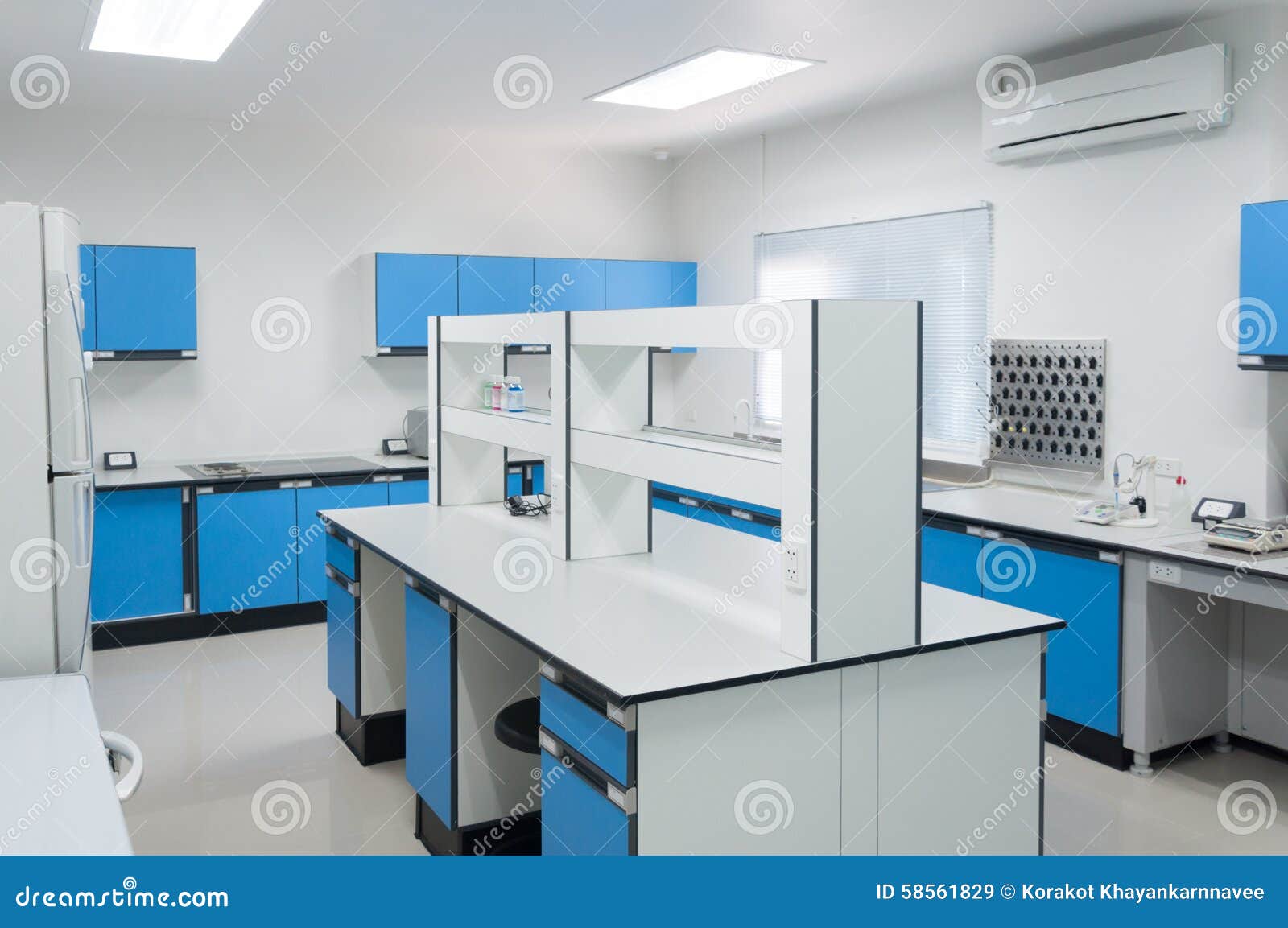 Architecture Moderne D'intérieur De Laboratoire De La Science Image ...