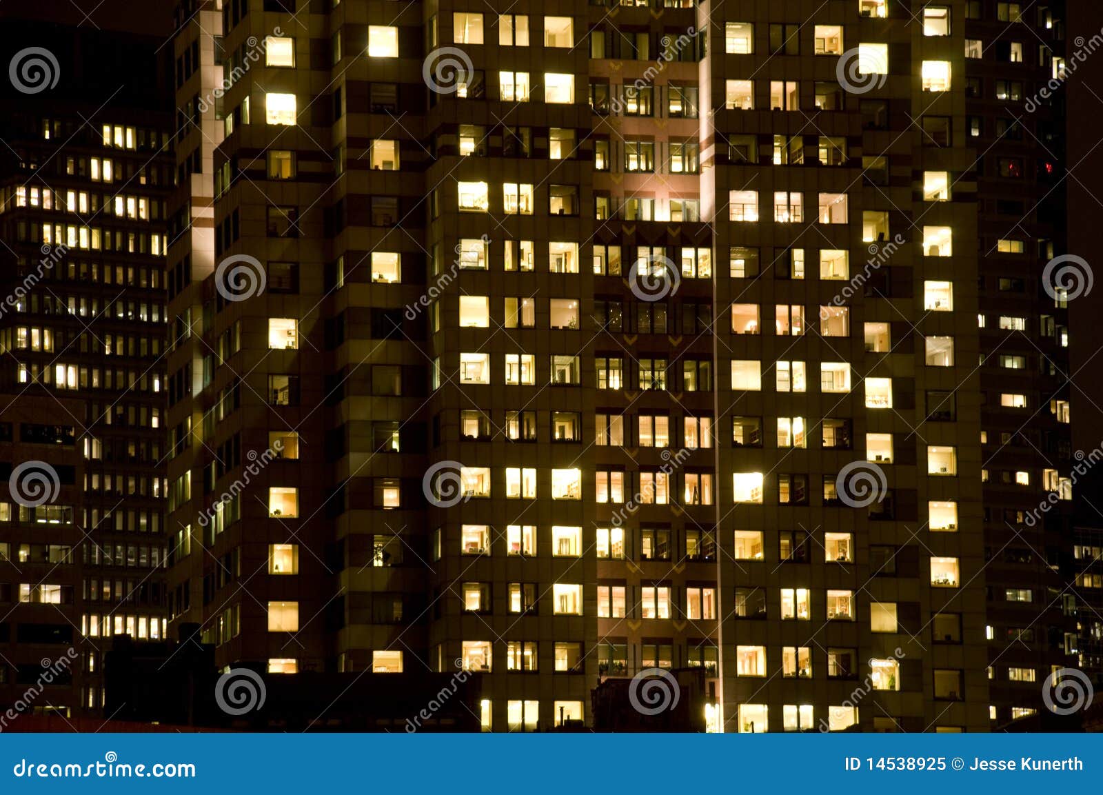 Architecture at Night stock image. Image of pattern, massachusetts ...