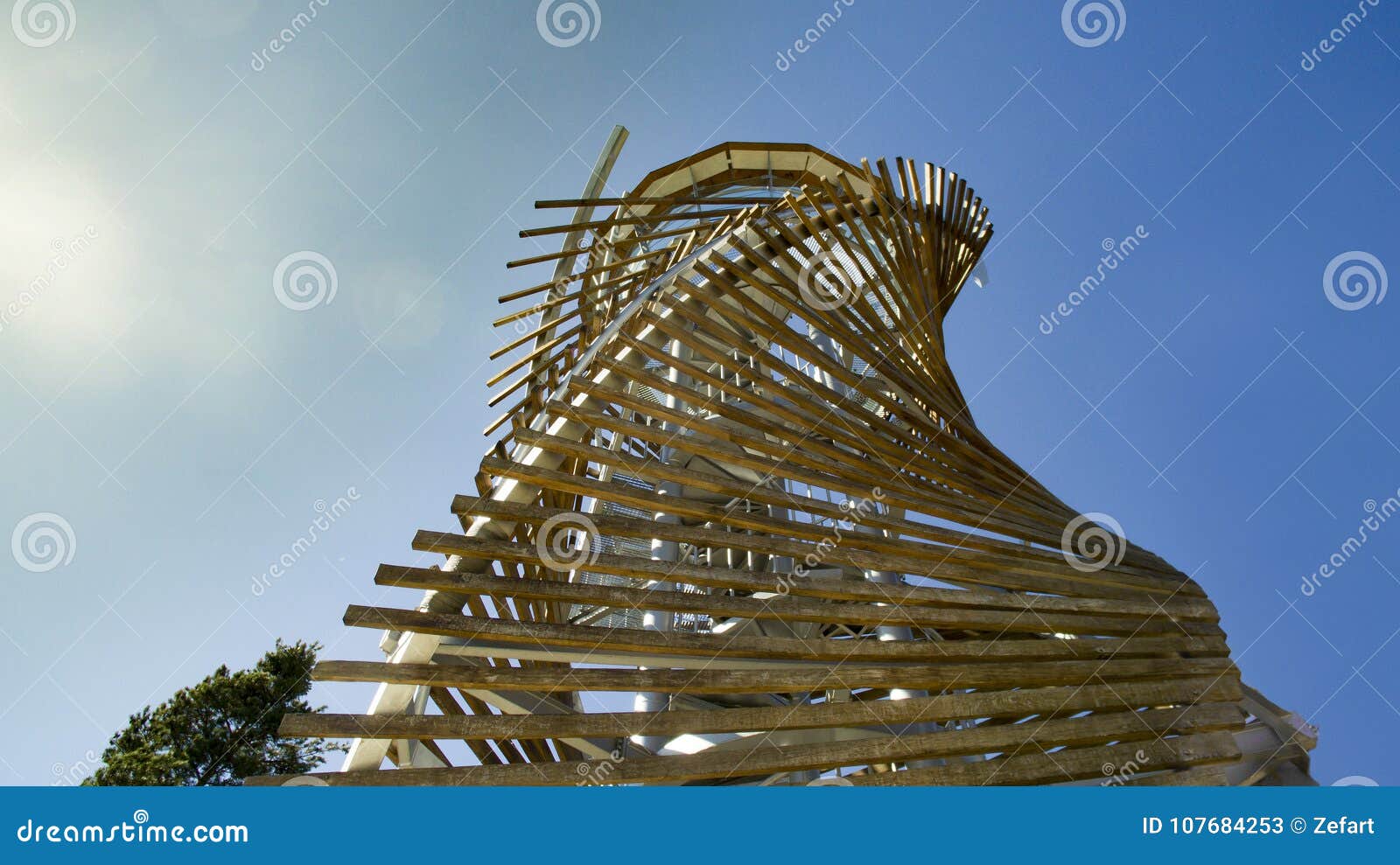 Architecture Observation Point Structure in Razlog Stock Image - Image ...