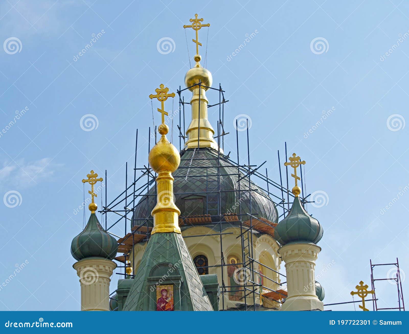 The Architecture of the Old Cathedral Stock Image - Image of national ...