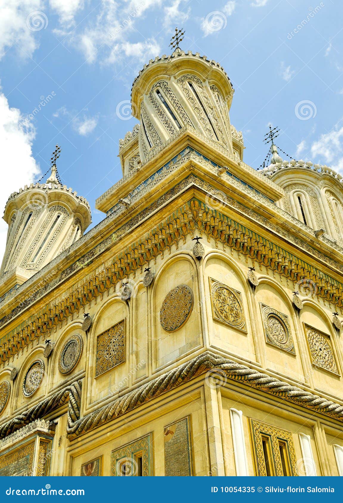Architecture of an Old Orthodox Monastery Stock Image - Image of ...