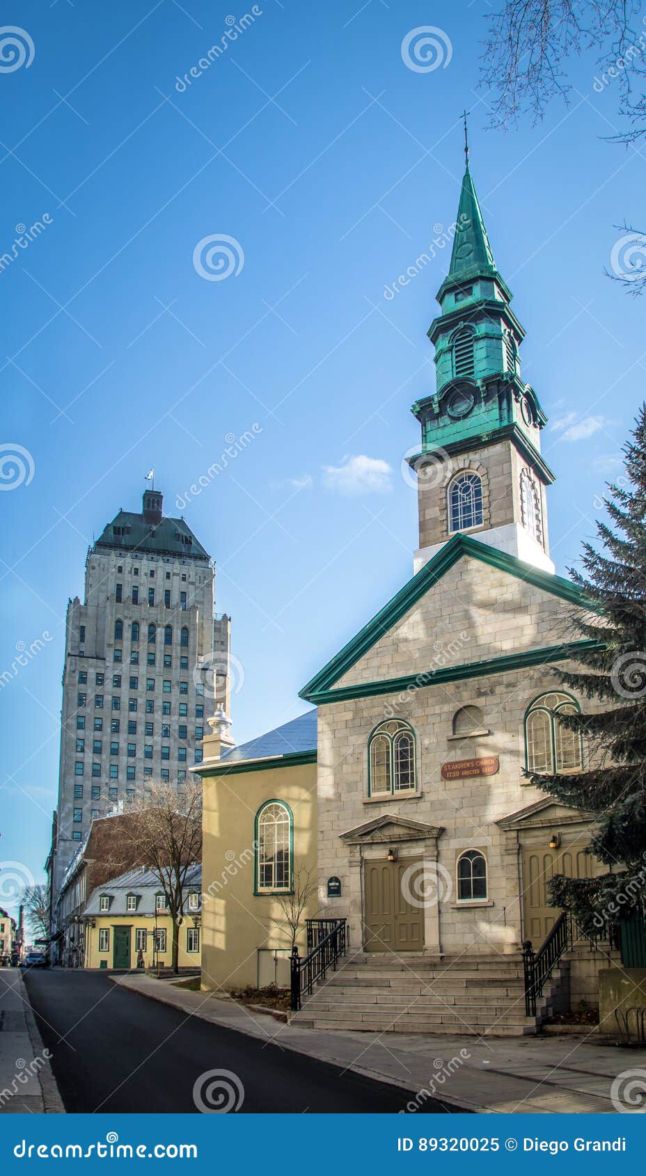 Architecture of Old Quebec - Quebec City, Canada Stock Image - Image of ...